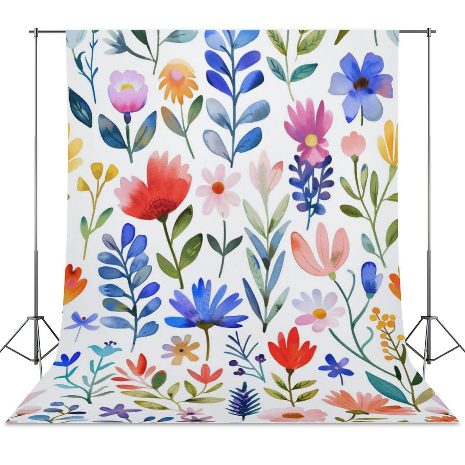 Floral Colorful Flower Backdrop Background for Photography Photo Booth ...