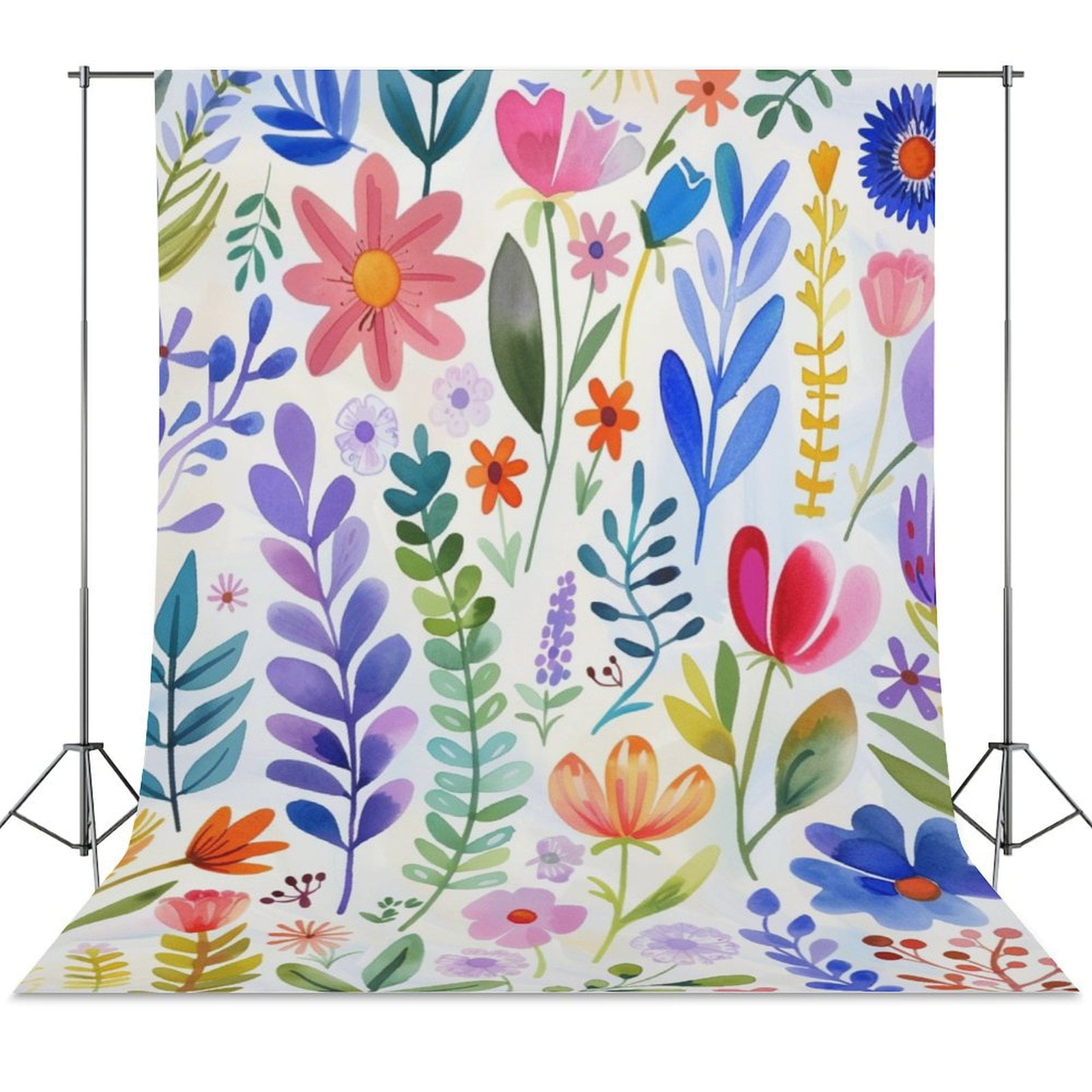 Floral Colorful Flower Backdrop Background for Photography Photo Booth ...