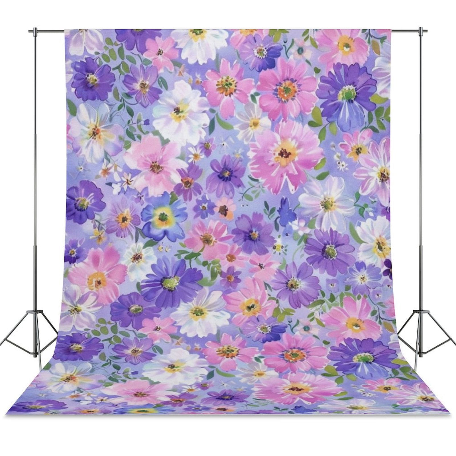 Floral Colorful Flower Backdrop Background for Photography Photo Booth ...