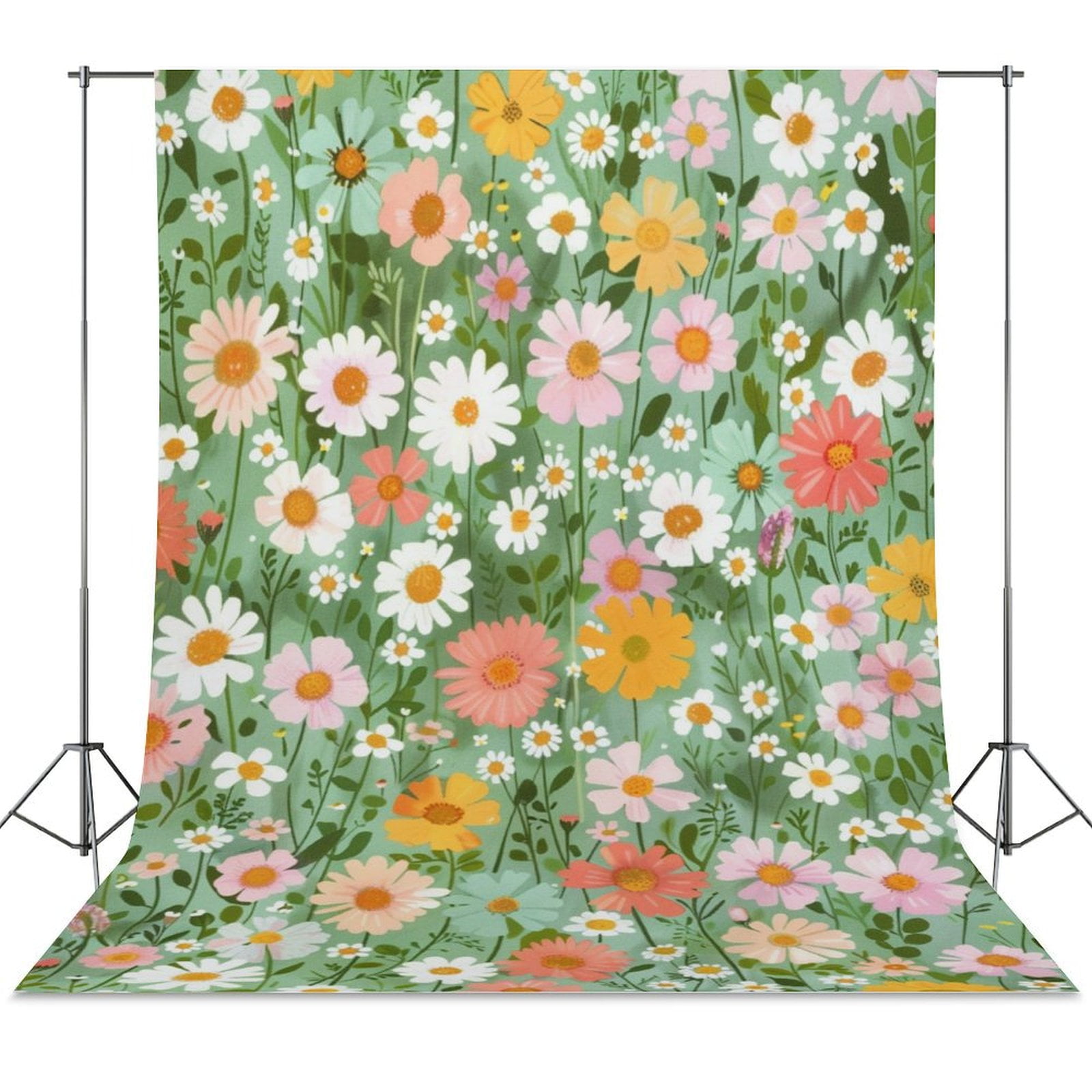 Floral Colorful Flower Backdrop Background for Photography Photo Booth ...