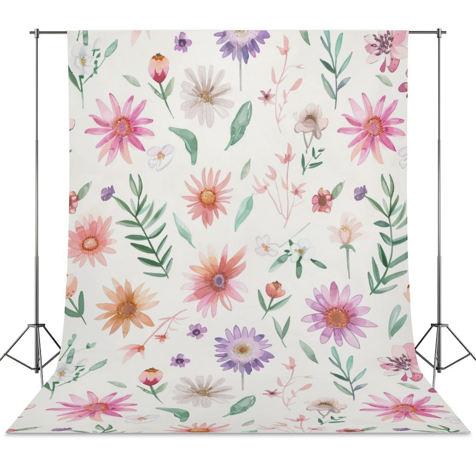 Floral Colorful Flower Backdrop Background for Photography Photo Booth ...