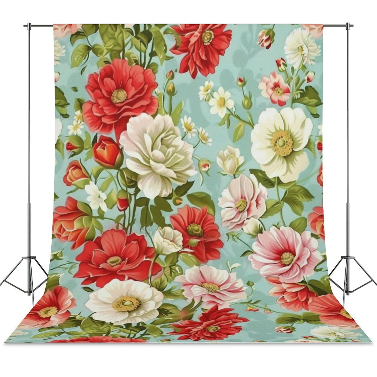 Floral Colorful Flower Backdrops for Photography Kids Adult Photo Booth ...