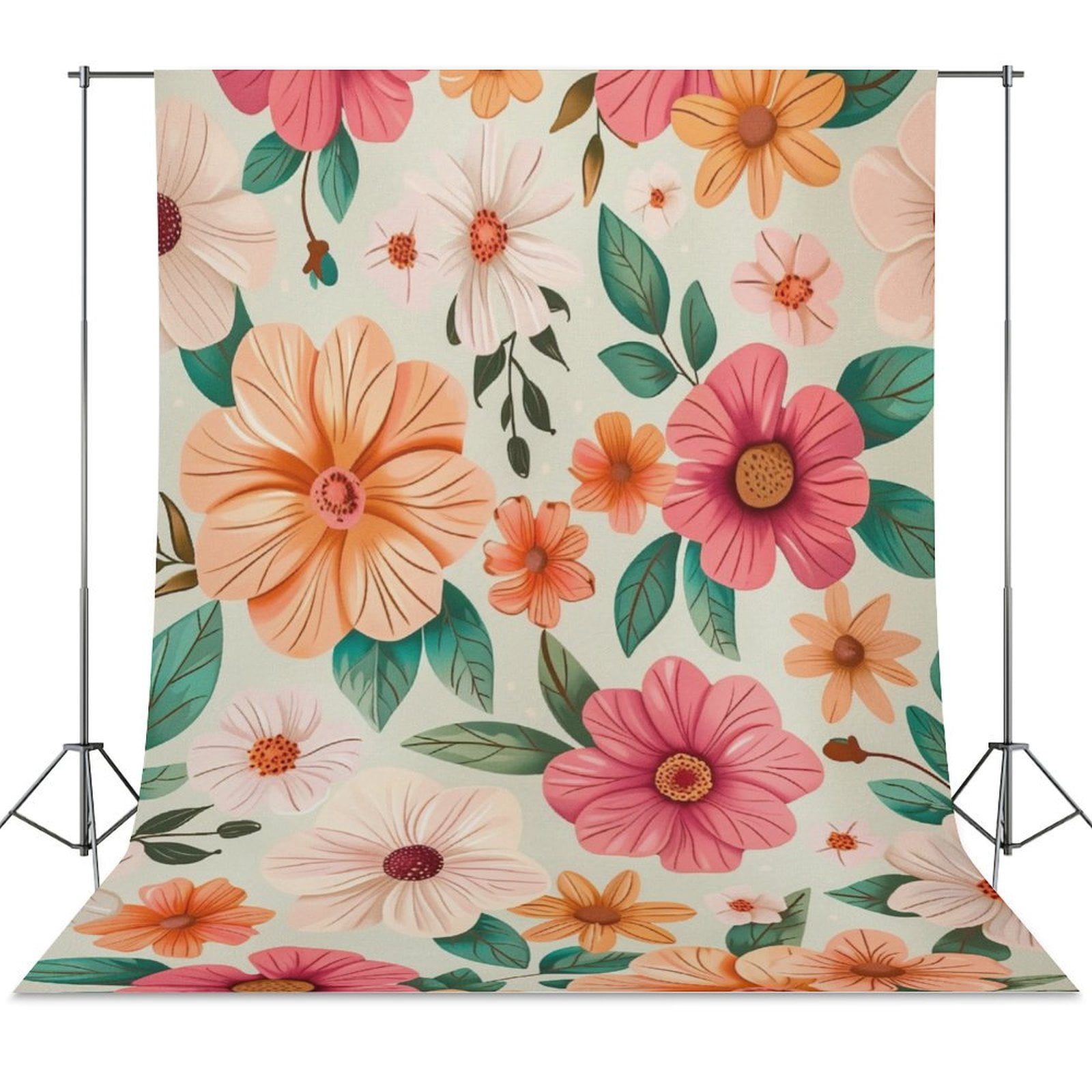 Floral Colorful Flower Backdrops for Photography for Party Backdrop ...