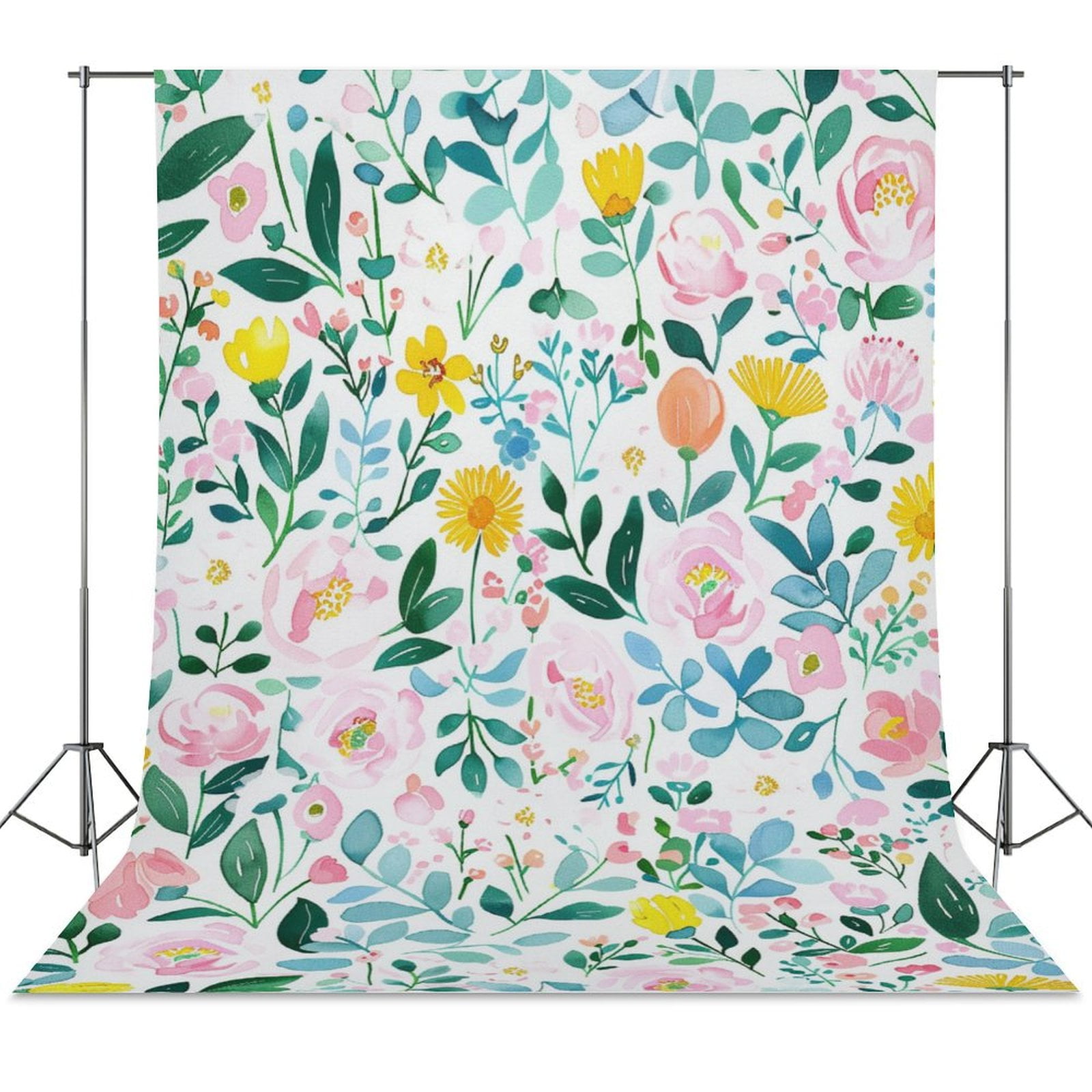 Floral Colorful Flower Backdrops for Photography for Party Backdrop ...