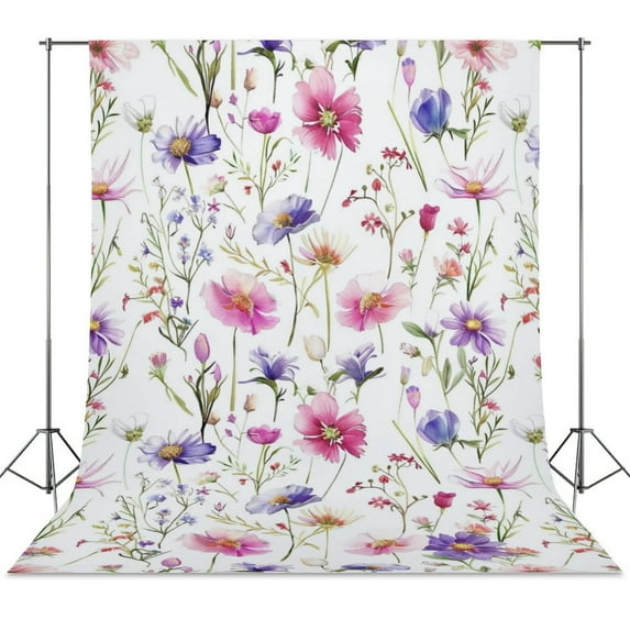 Floral Colorful Flower Backdrops for Photography for Party Backdrop ...
