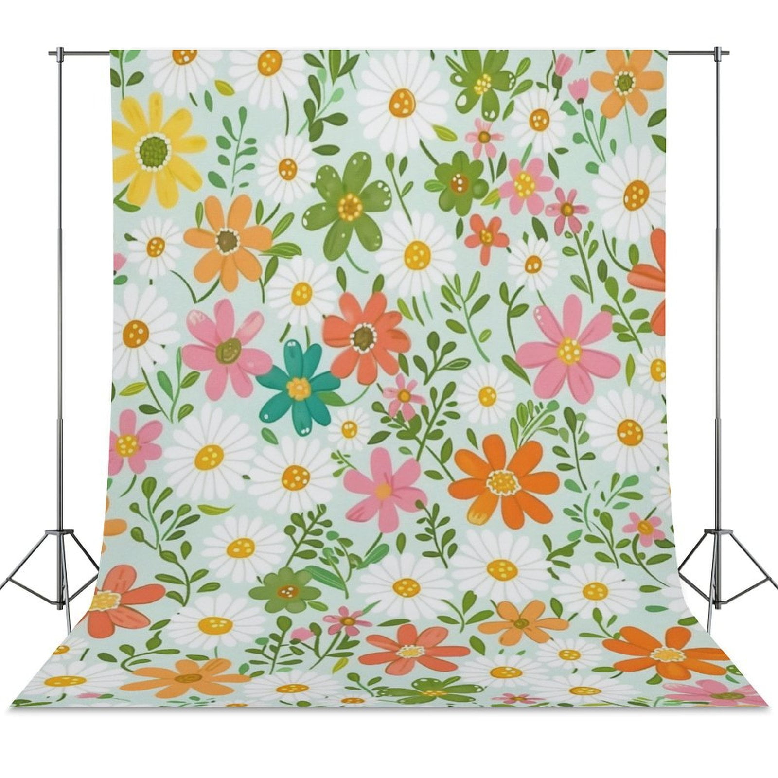 Floral Colorful Flower Backdrops for Photography for Party Backdrop ...