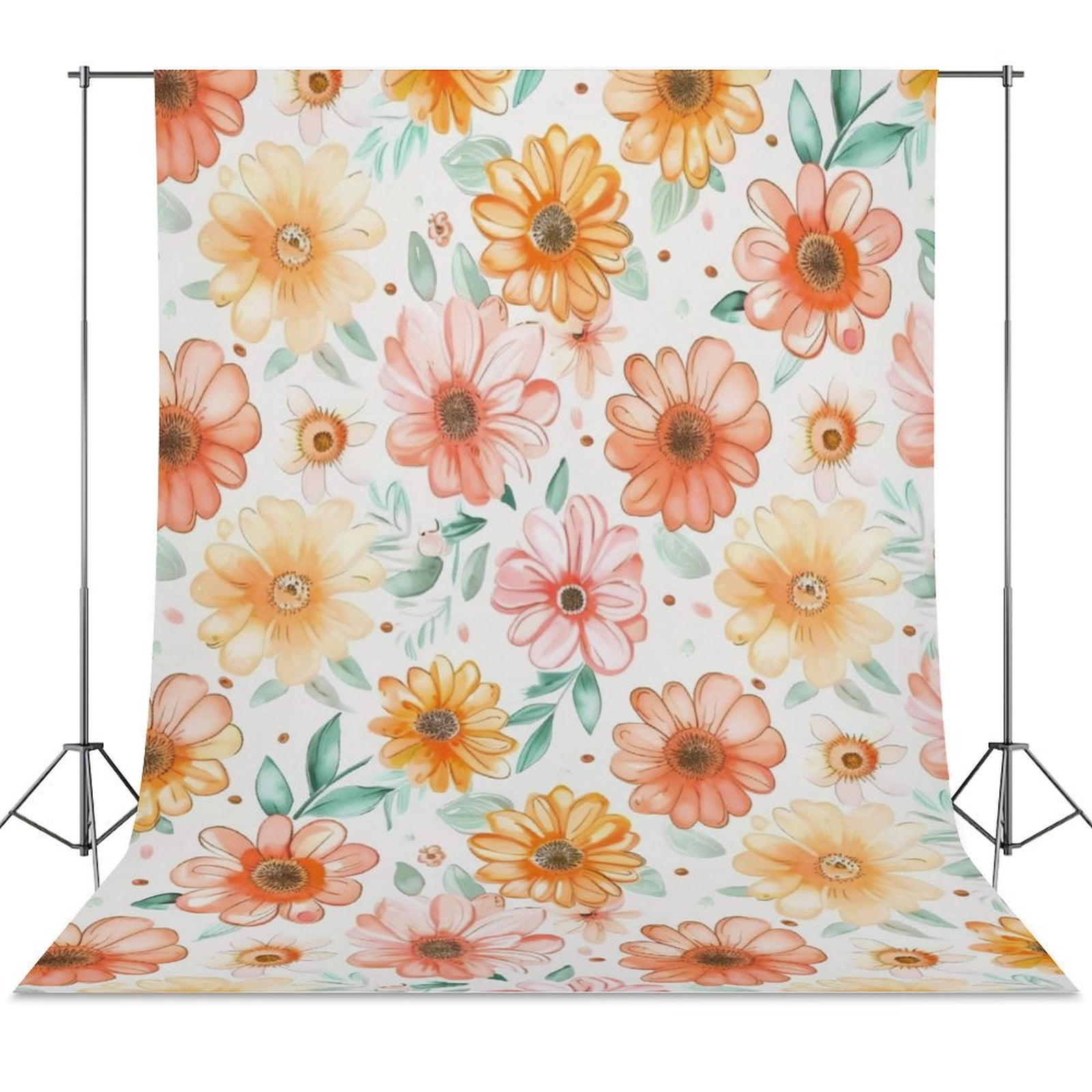 Floral Colorful Flower Backdrops for Photography for Party Backdrop ...