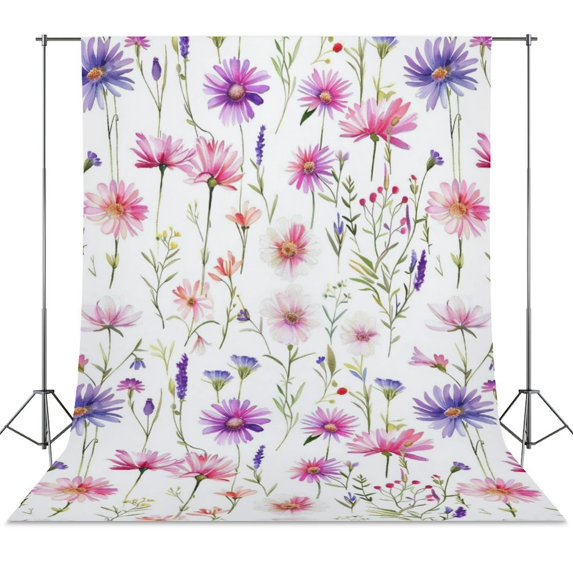 Floral Colorful Flower Backdrops for Photography for Party Backdrop ...
