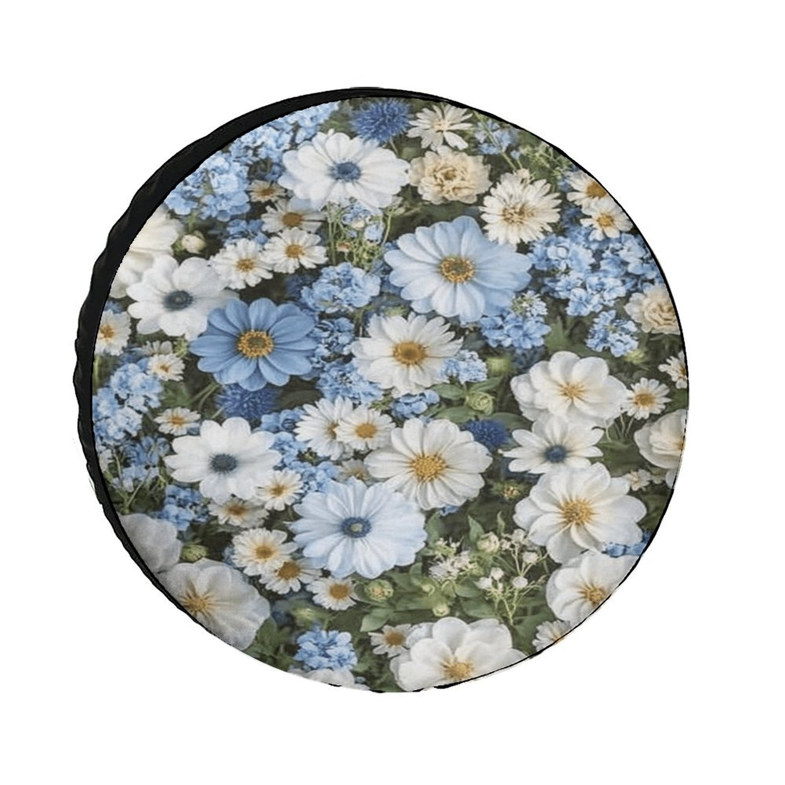 Floral Colorful Flower Spare Tire Cover Tire Covers Protector Wheel ...