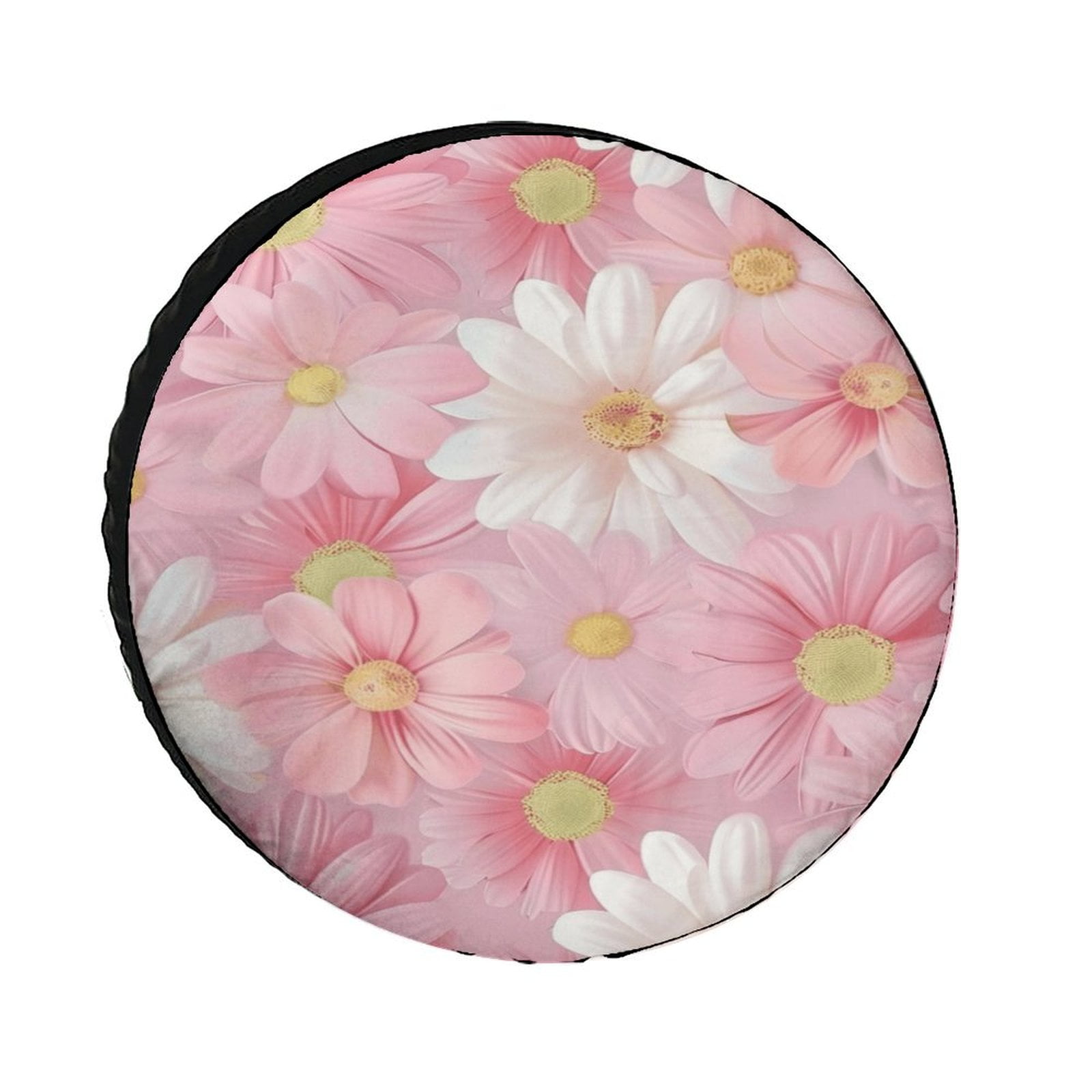 Floral Colorful Flower Spare Tire Cover,Universal Wheel Tire Cover for ...