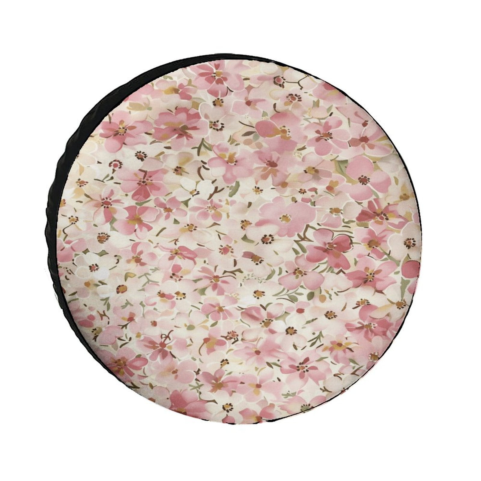 Floral Colorful Flower Spare Tire Cover,Universal Wheel Tire Cover for ...