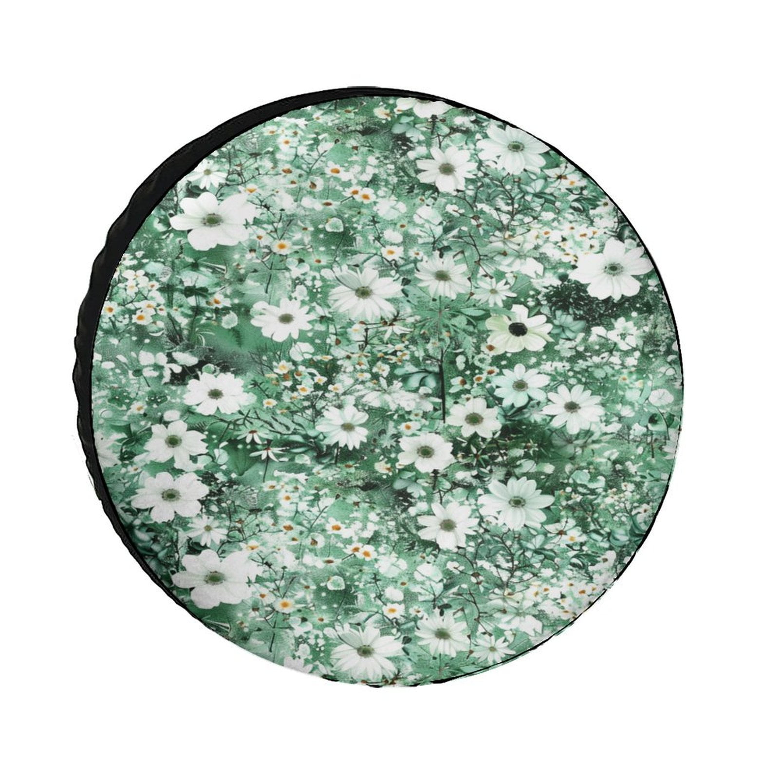 Floral Colorful Flower Spare Tire Cover,Universal Wheel Tire Cover for ...