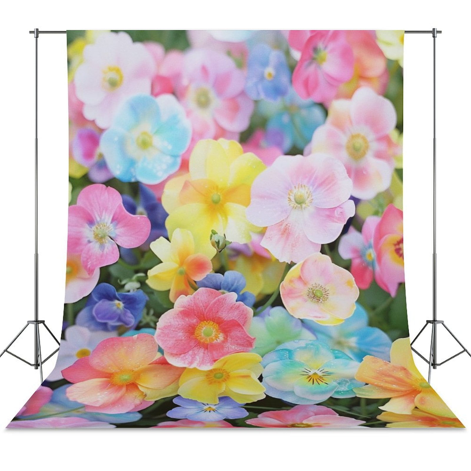 Floral Colorful Flower Spring Backdrop Backdrops for Photography Photo ...