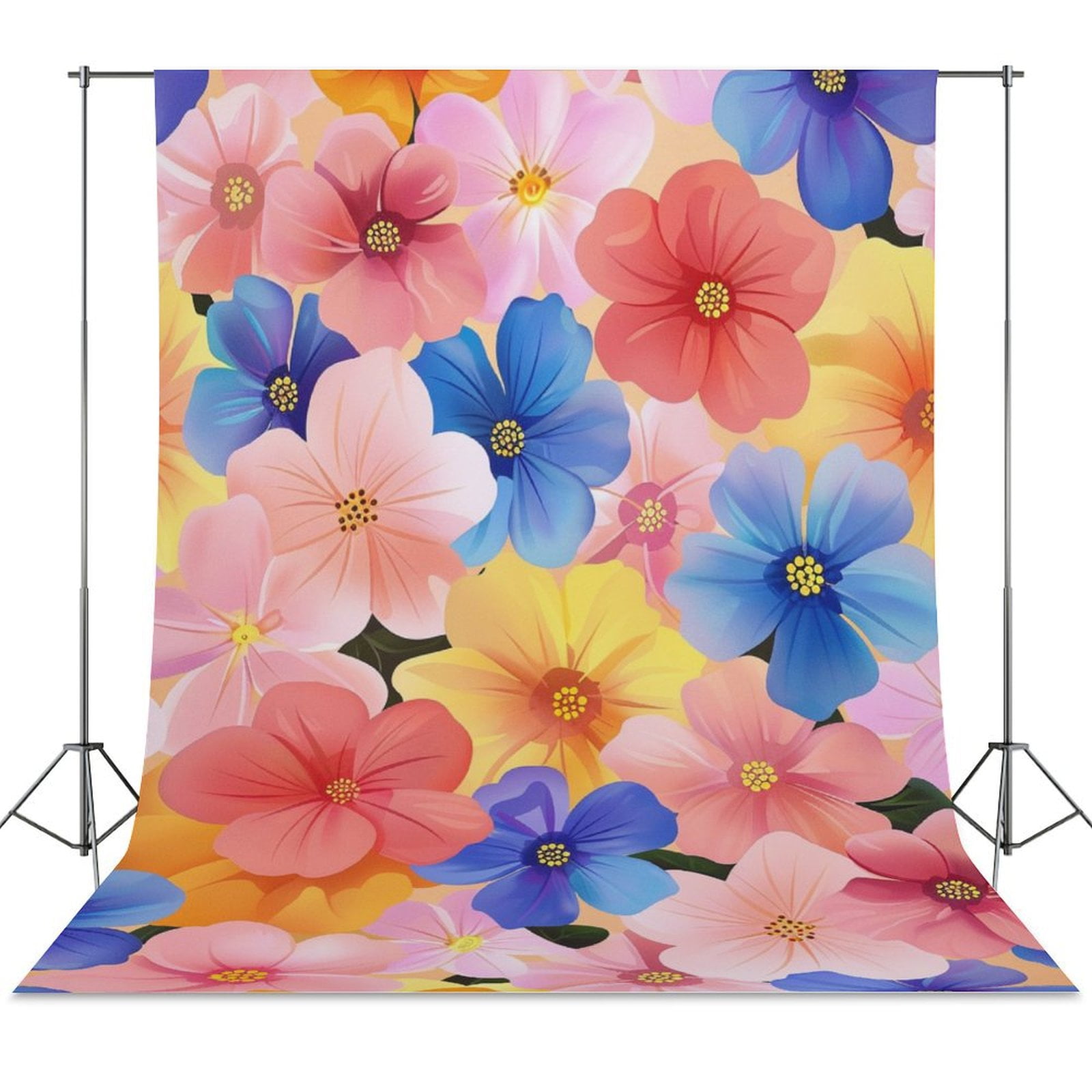 Floral Colorful Flower Spring Backdrop Backdrops for Photography Photo ...