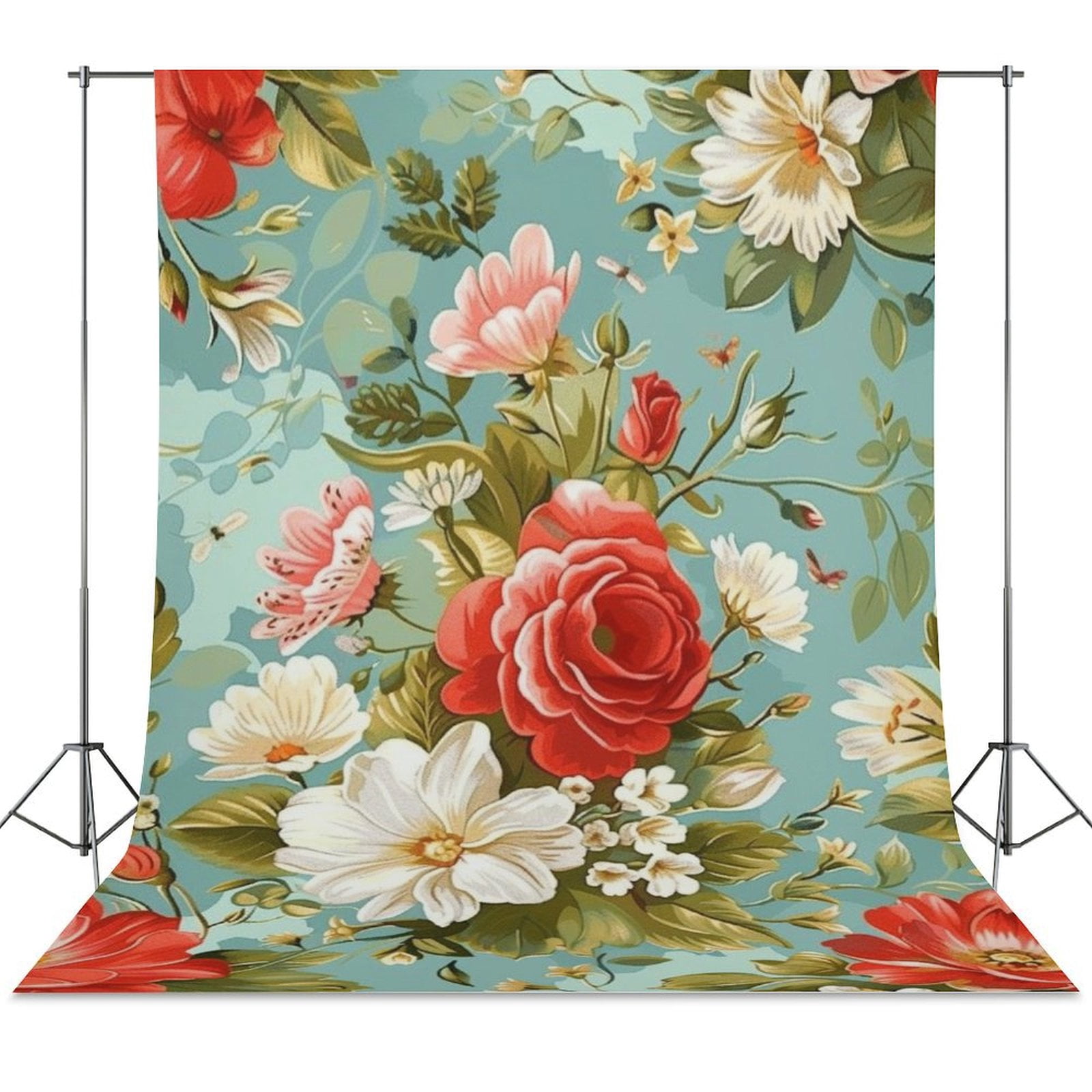 Floral Colorful Flower Spring Backdrop Backdrops for Photography Photo ...