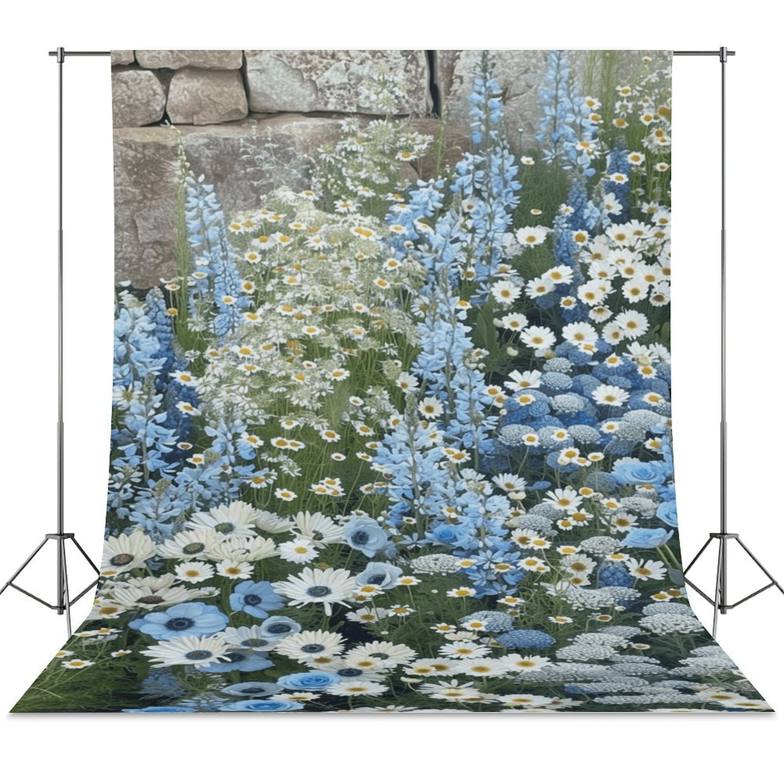 Floral Colorful Flower Spring Wall Backdrop Background Floral Backdrops ...