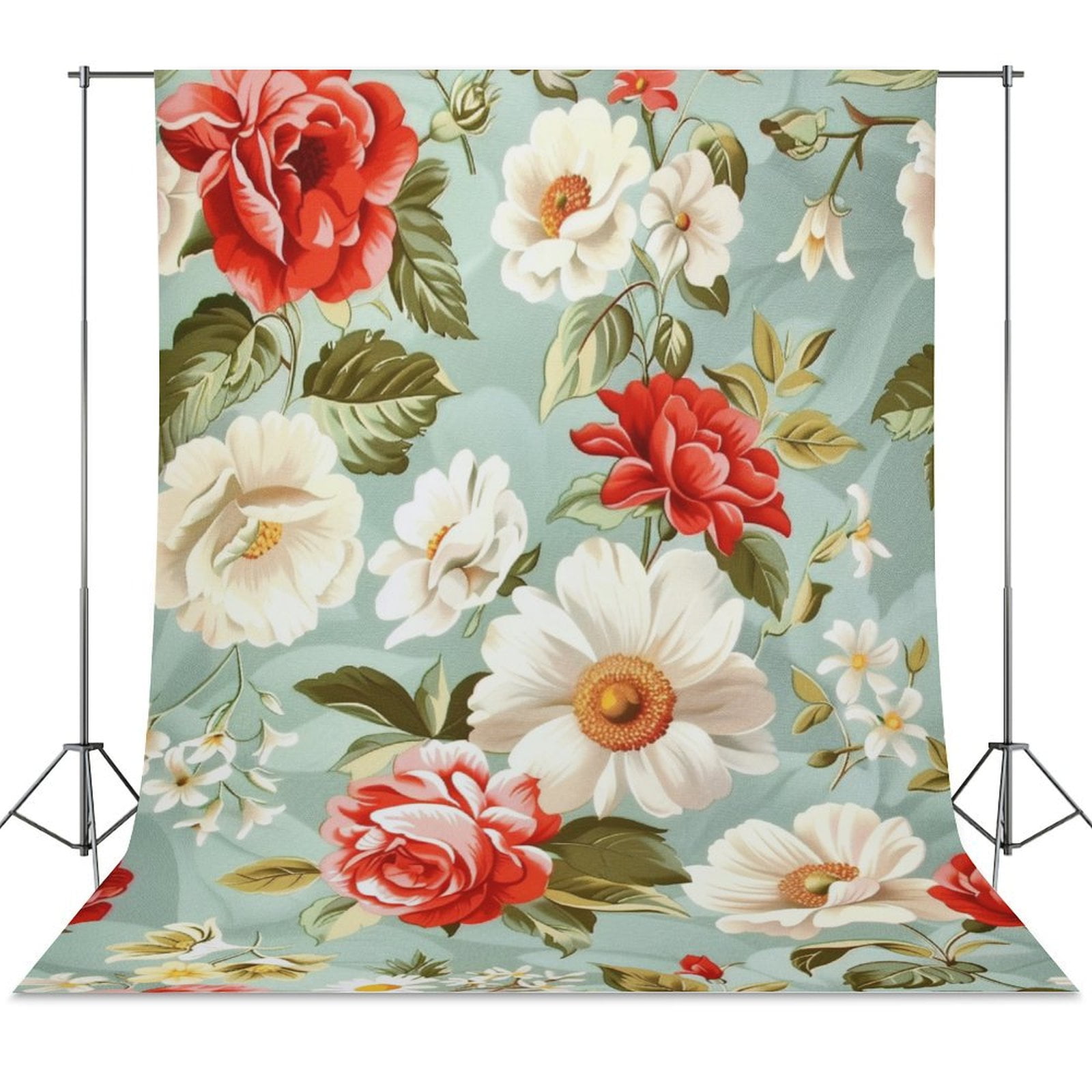 Floral Colorful Flower Spring Wall Backdrop Background Floral Backdrops 5x7FT - Walmart.com