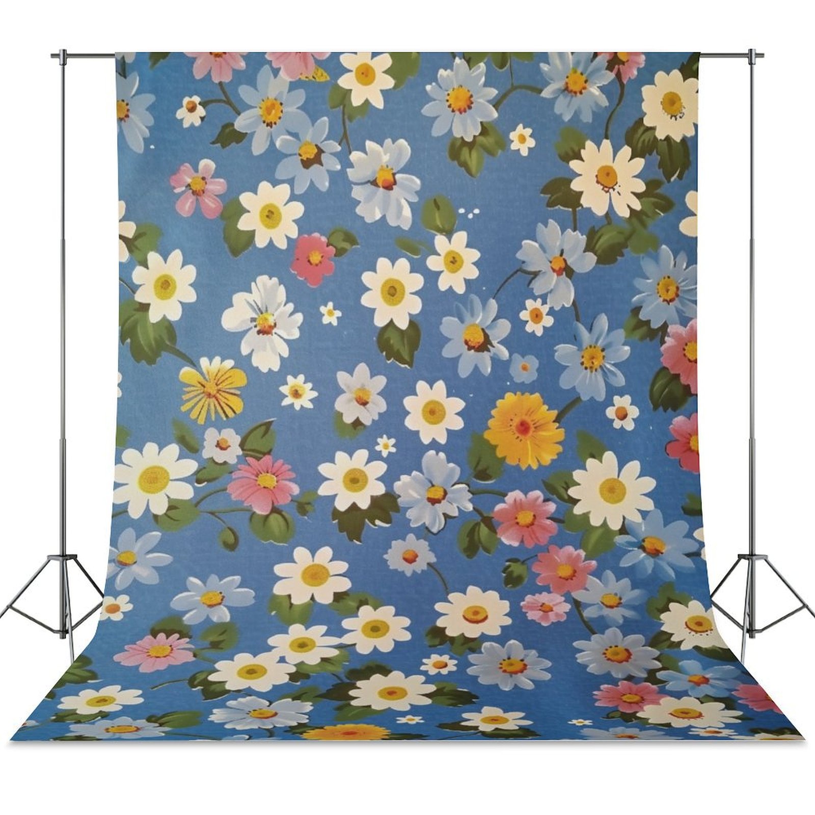 Floral Colorful Flower Spring Wall Backdrop Background Floral Backdrops ...