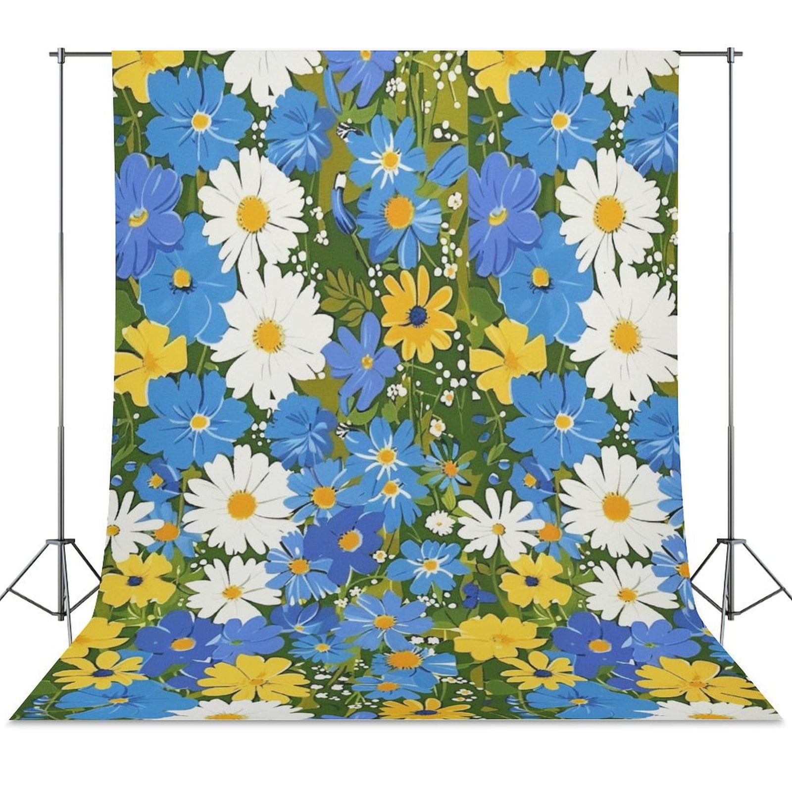 Floral Colorful Flower Spring Wall Backdrop Background Floral Backdrops ...