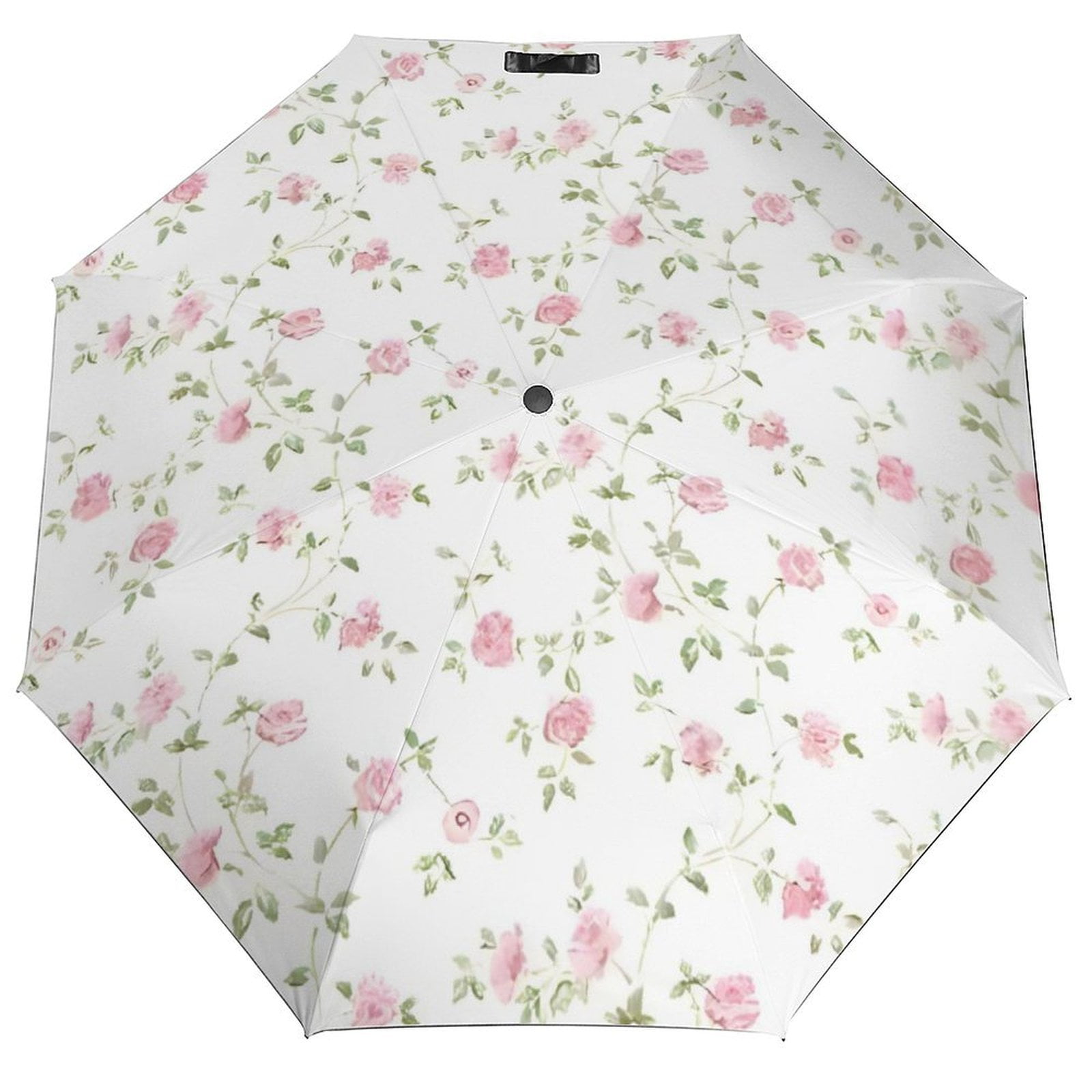 Floral Colorful Flowers Umbrella for Rain - Portable, Double Layer ...