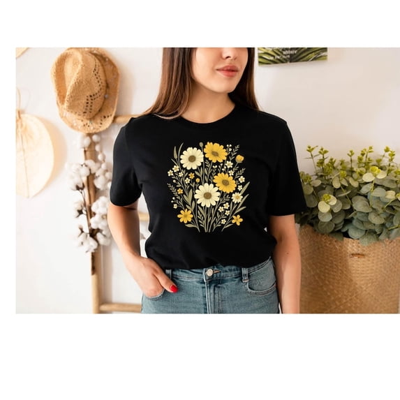 Floral CottagE1core B1OtaniC1Al S1Hirt, Spring Flowers S1Hirt, Floral ...
