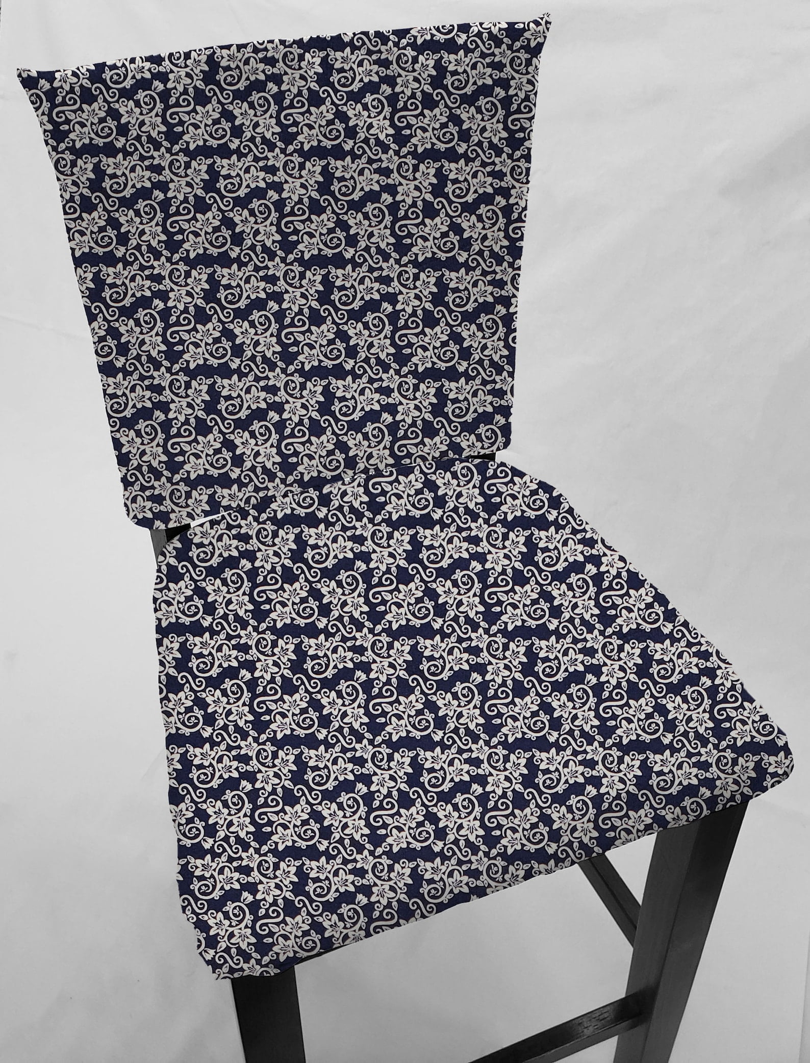 Floral Damask Dining Room Chair Back Covers or Seat Covers by Penny's ...