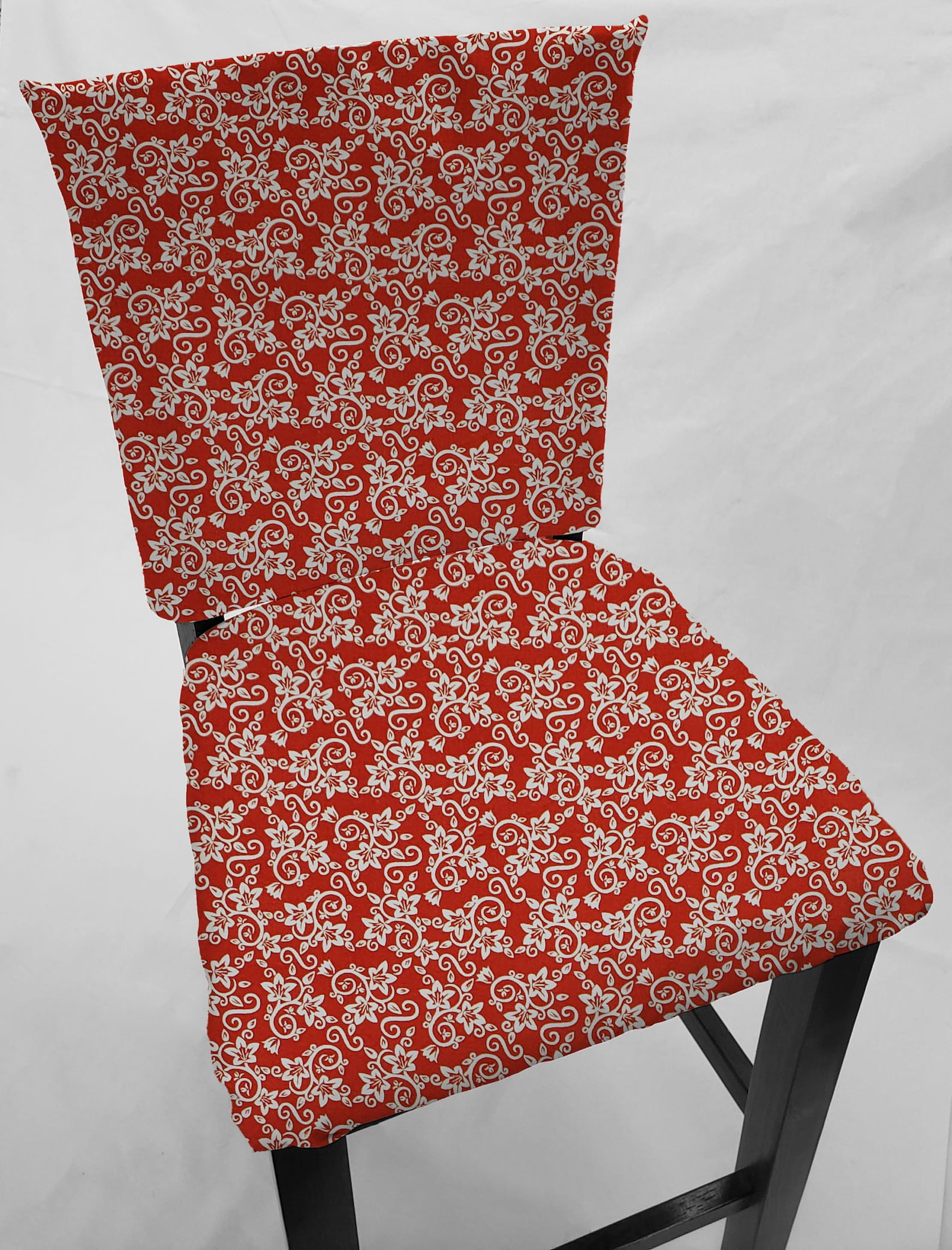 Floral Damask Dining Room Chair Back Covers or Seat Covers by Penny's ...