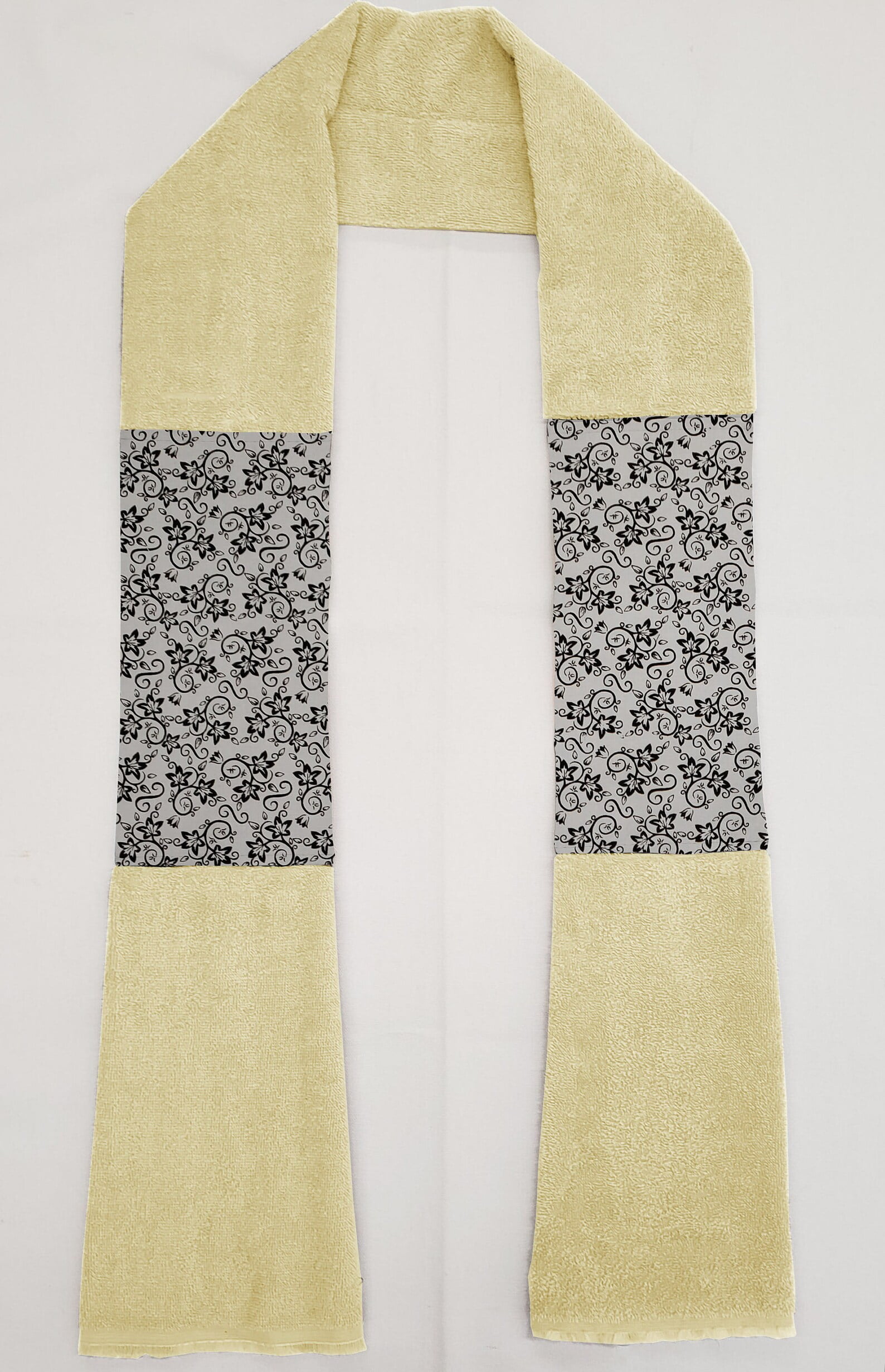 Floral Damask Kitchen Towel Boa / Scarf by Penny's Needful Things ...