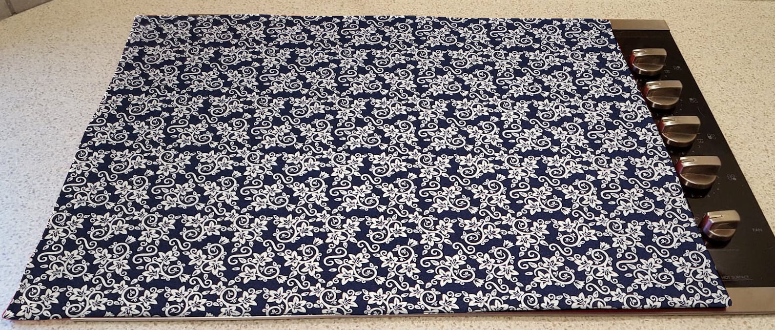 Floral Damask Stove Top / Cook Top Cover & Protector by Penny's Needful ...