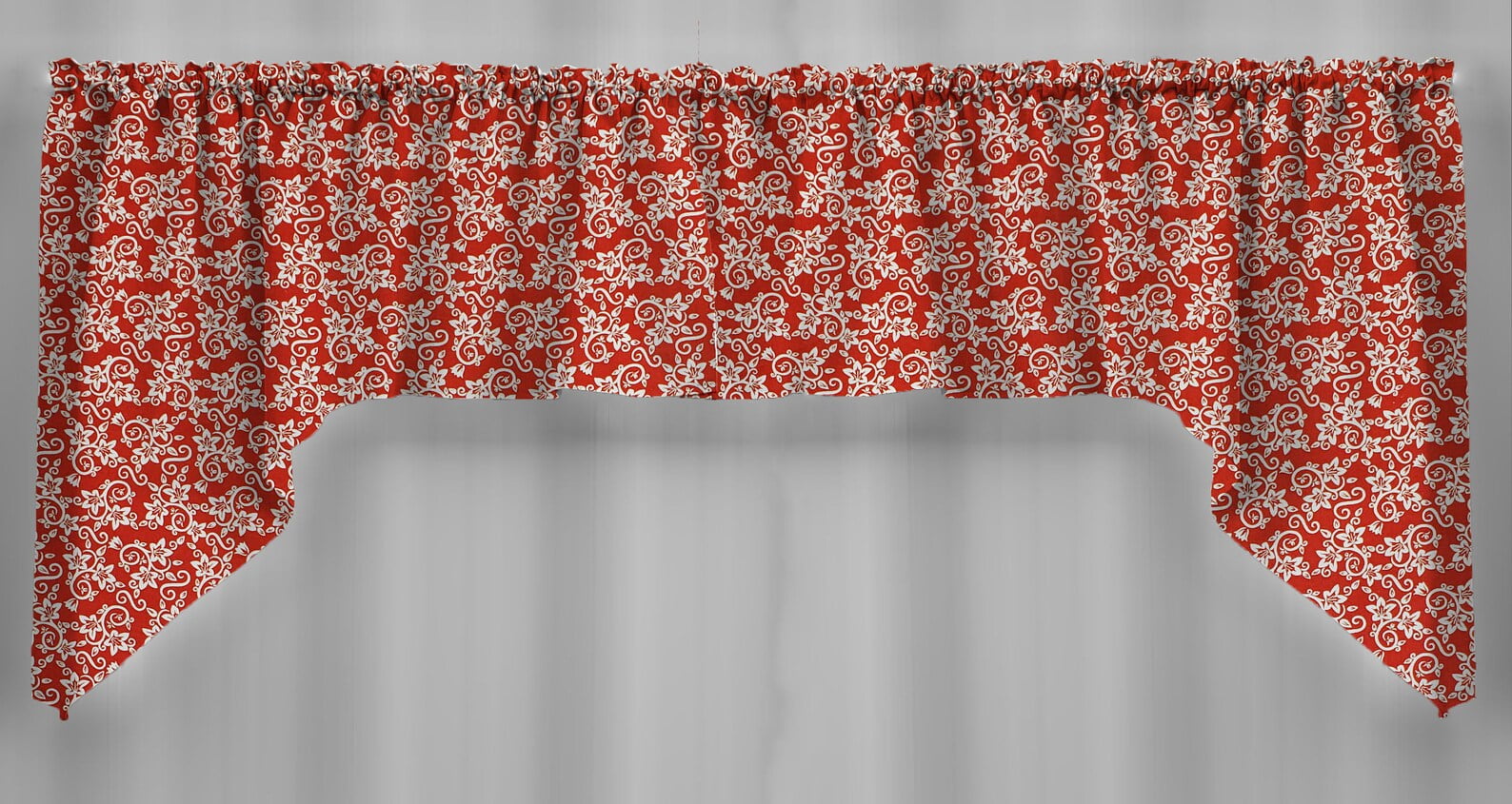 Floral Damask Swag Panels by Penny's Needful Things (Set of 2) 36 Inch ...