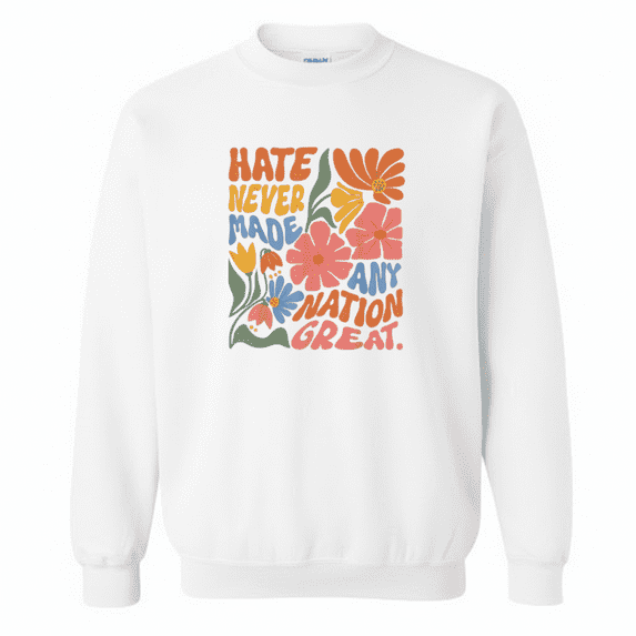 Floral Democrat President Political Statement Bold Graphic Style ...