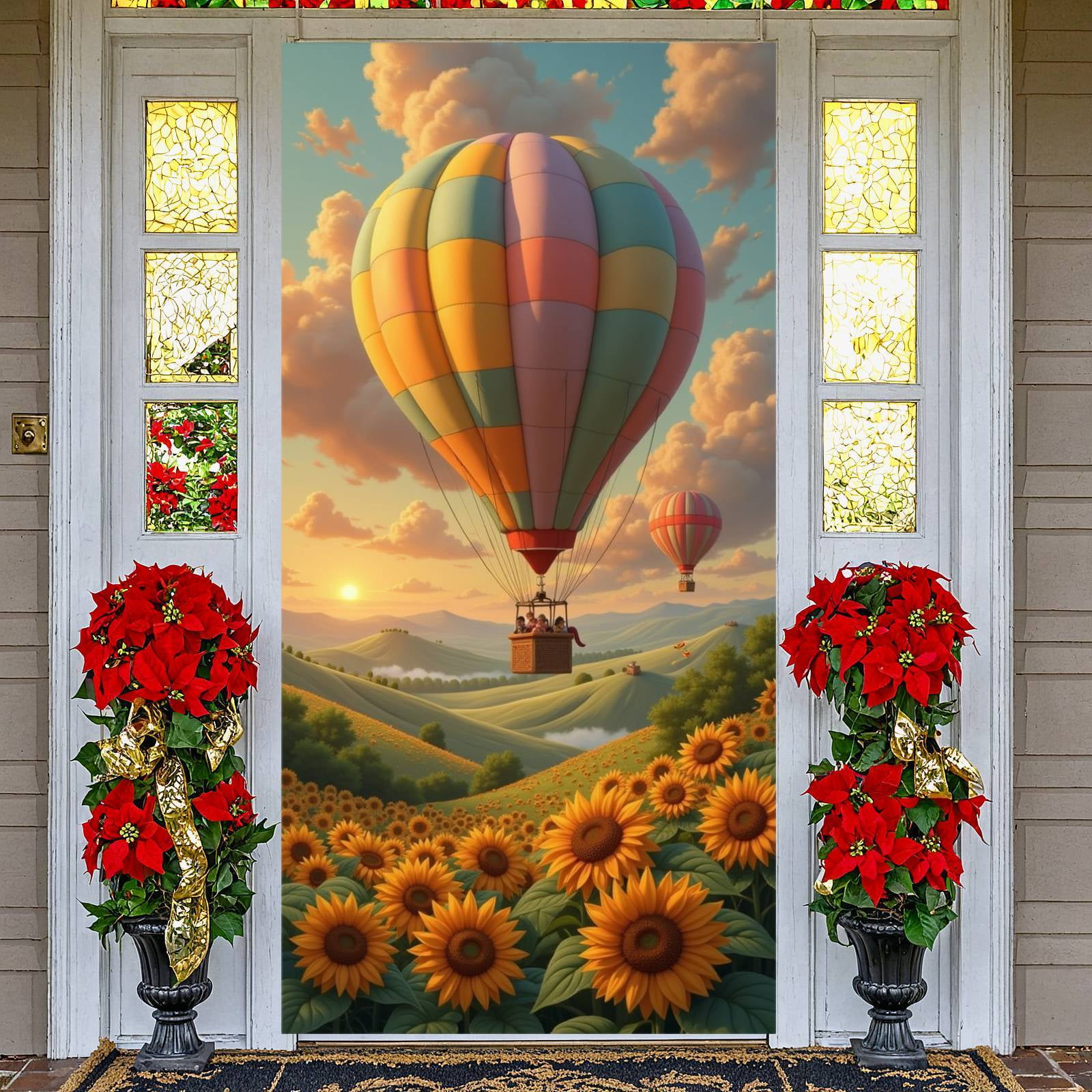 Floral Design Welcome Banner Butterfly Pattern Welcome Display Bee ...