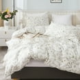 Walmart Floral Queen Size Duvet Cover Set, Organic Cotton, Reversible ...