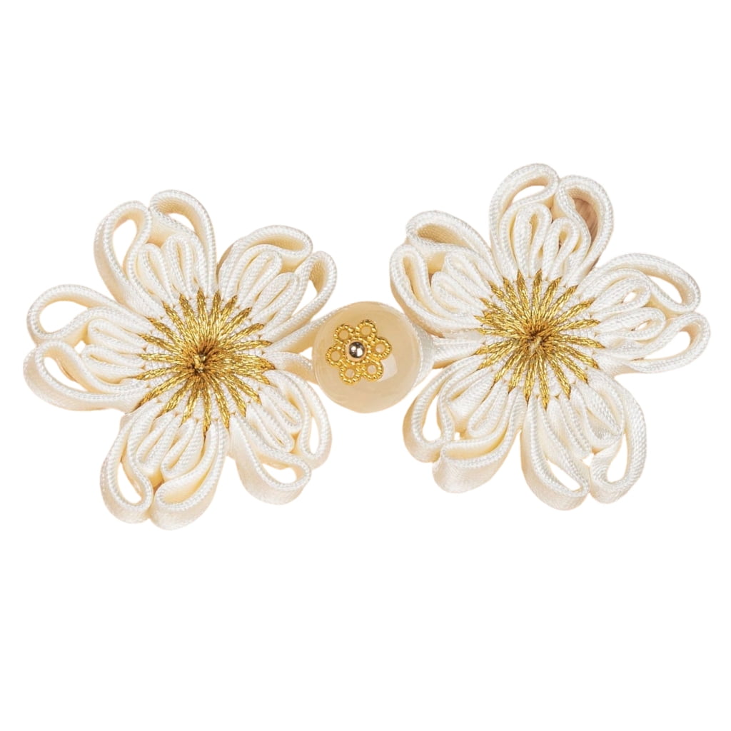 Floral Fabric Cheongsam Knot Button Traditional Chinese Sewing ...