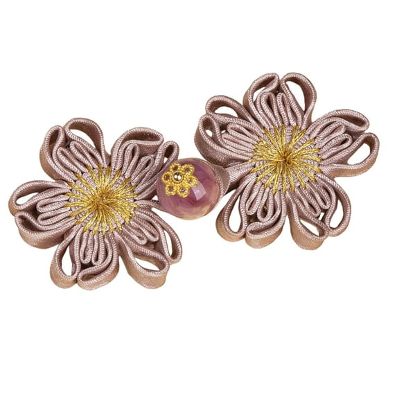 Floral Fabric Cheongsam Knot Button Traditional Chinese Sewing ...