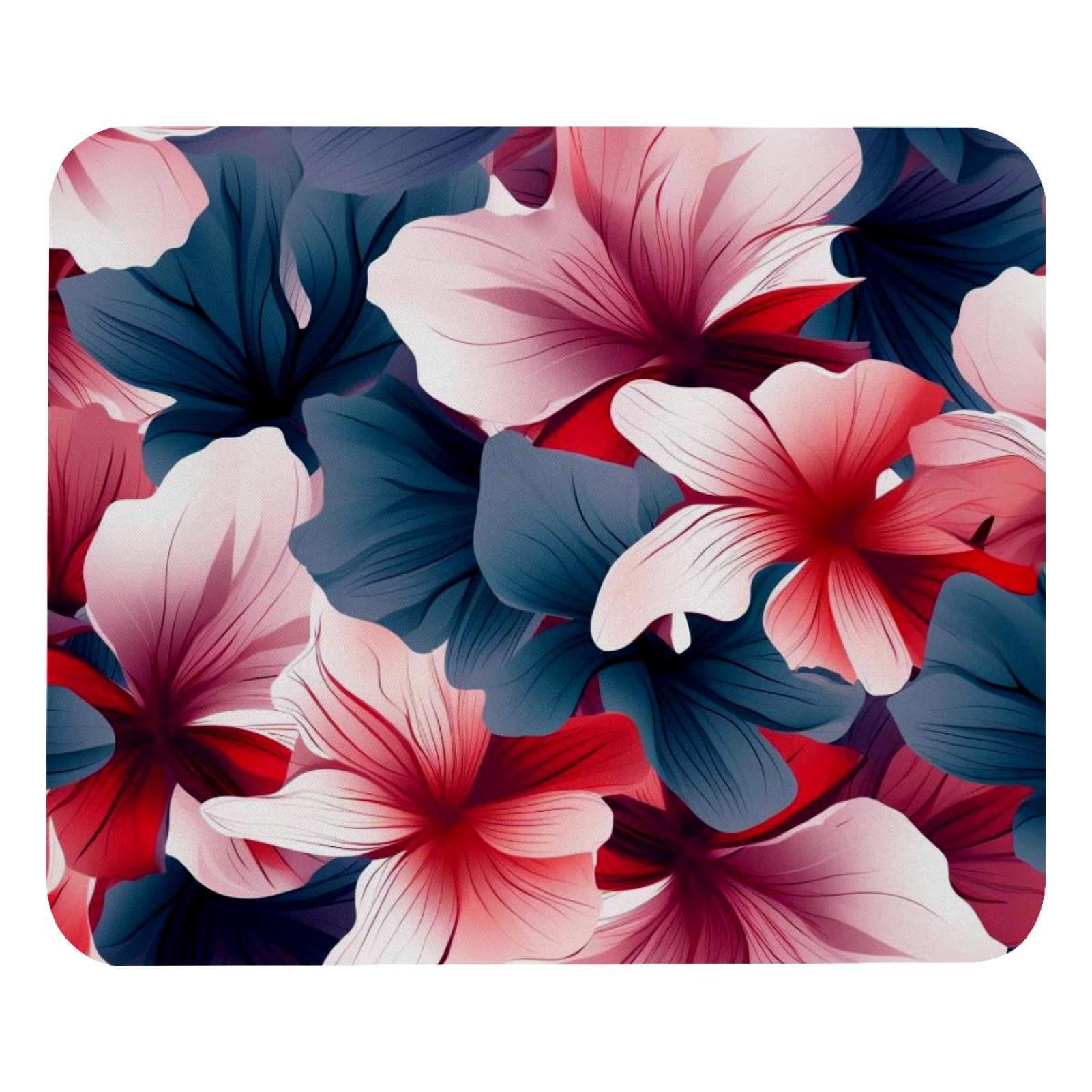 Floral Flower Mouse Pad for Wireless Mouse Home Office Desk Laptop with ...