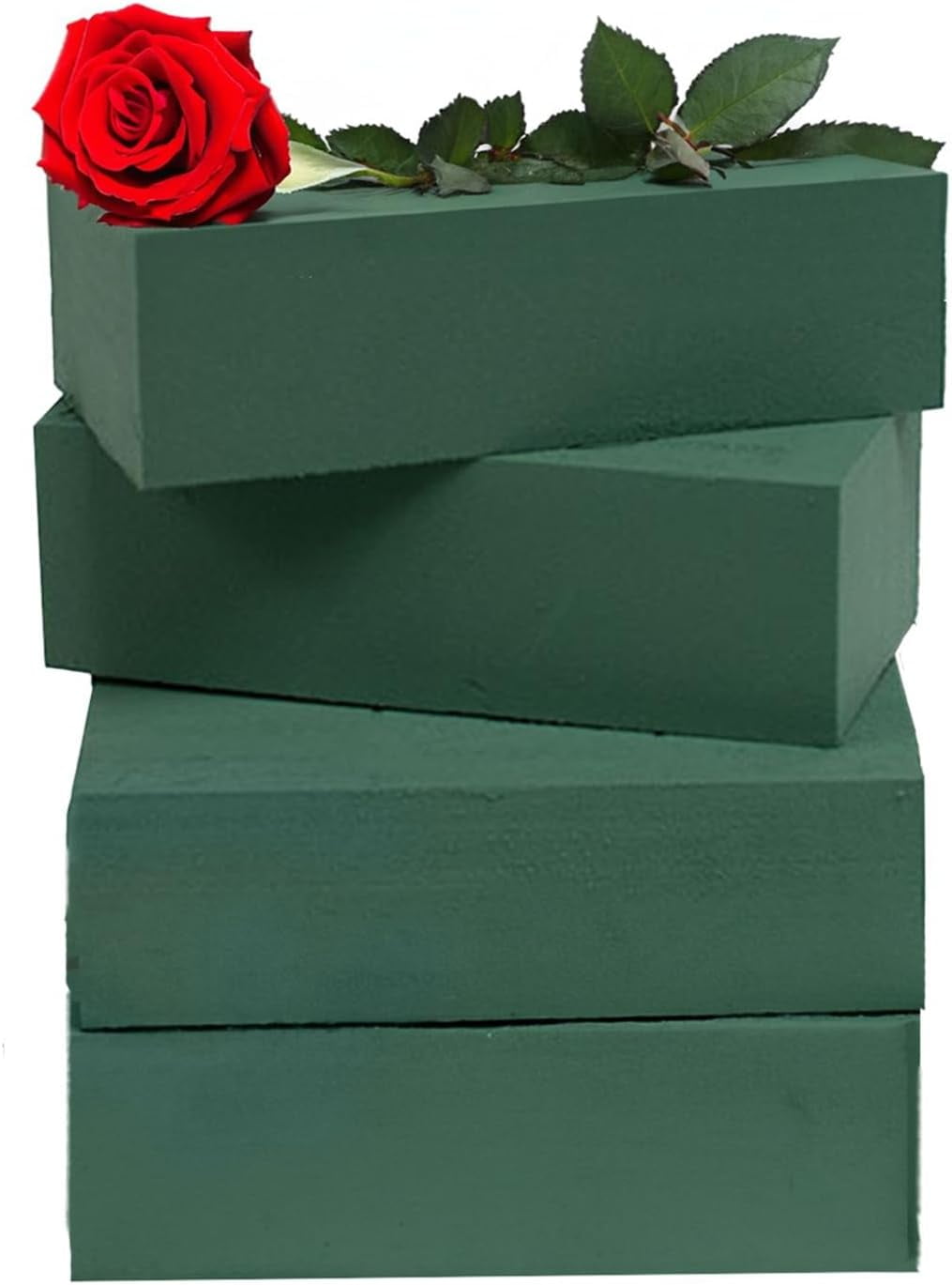 Floral Foam Blocks, 4-Pack of Wet Foam Bricks for Fresh and Artificial ...