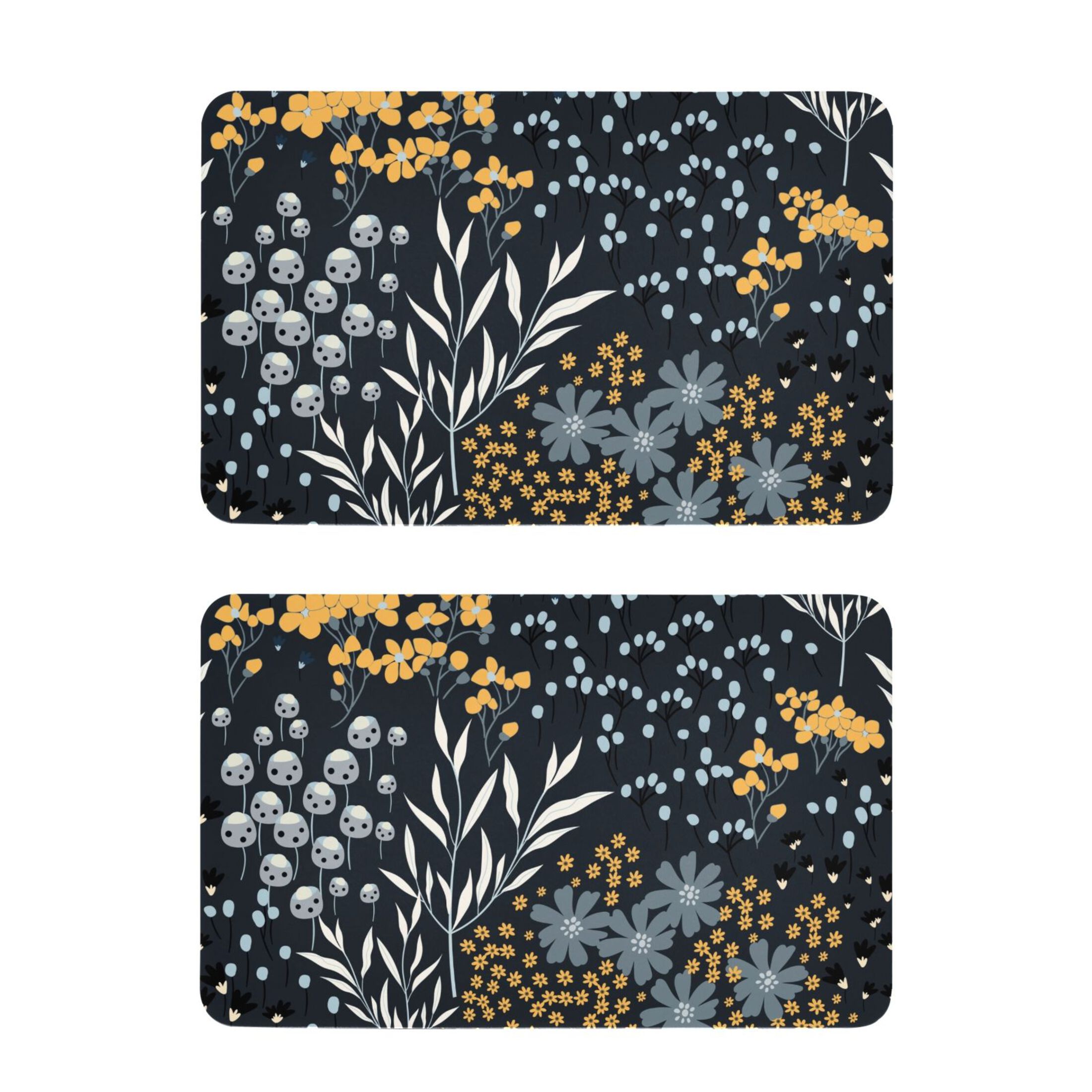 Floral Fridge Magnetic Sticker Refrigerator Magnets Kitchen Dishwasher ...