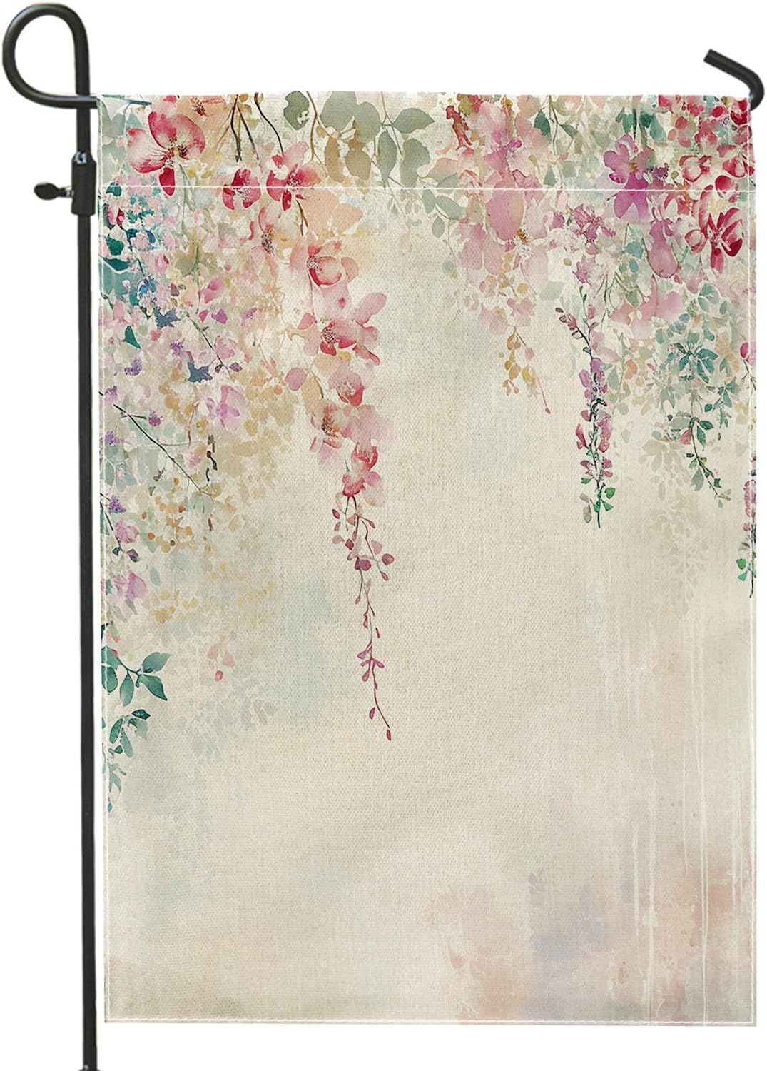 Floral Garden Flag Leaf Botanical Elegant Spring Natural Aesthetic ...