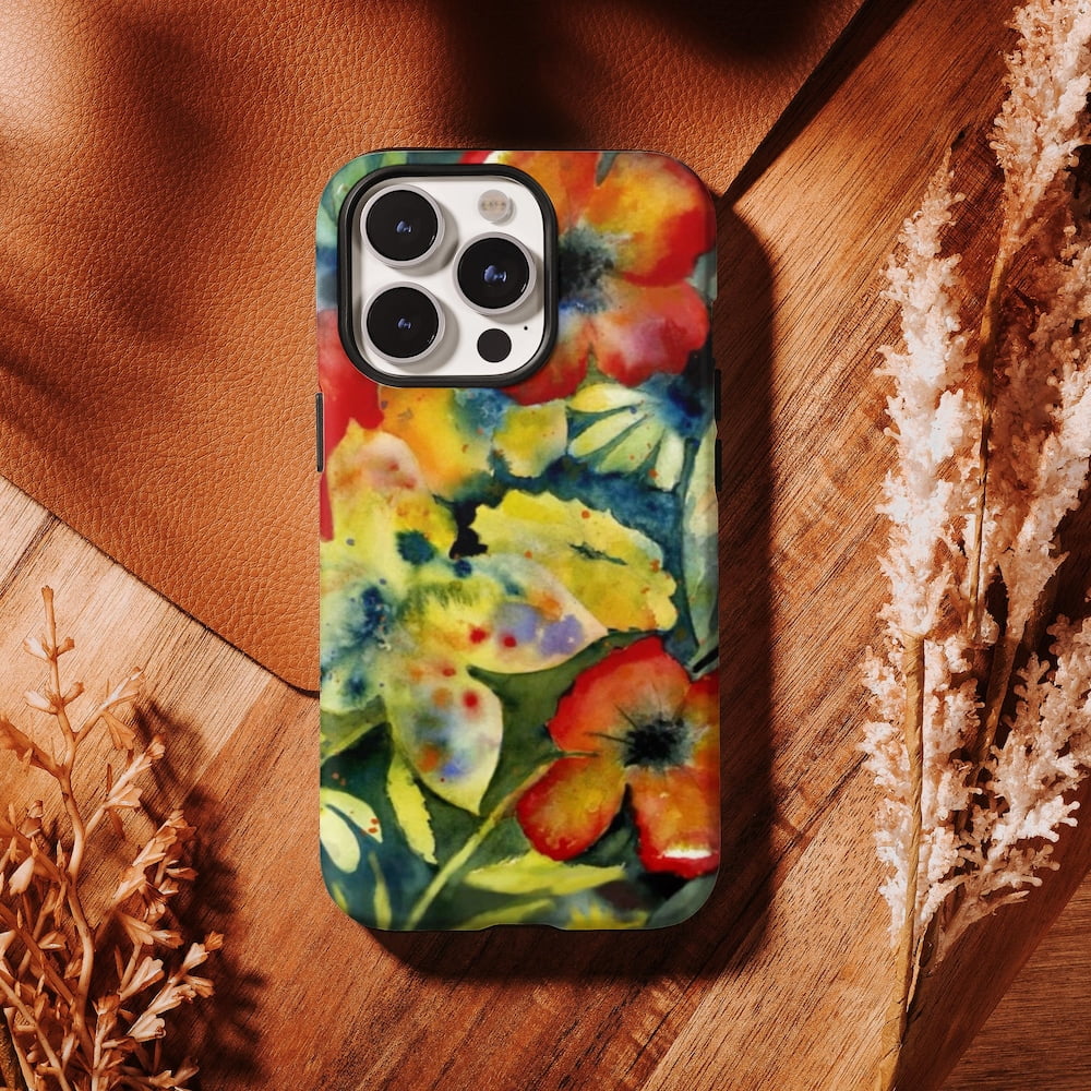 Floral Girly Vintage Chic Phone Case for iPhone 11-17 Pro Max ...