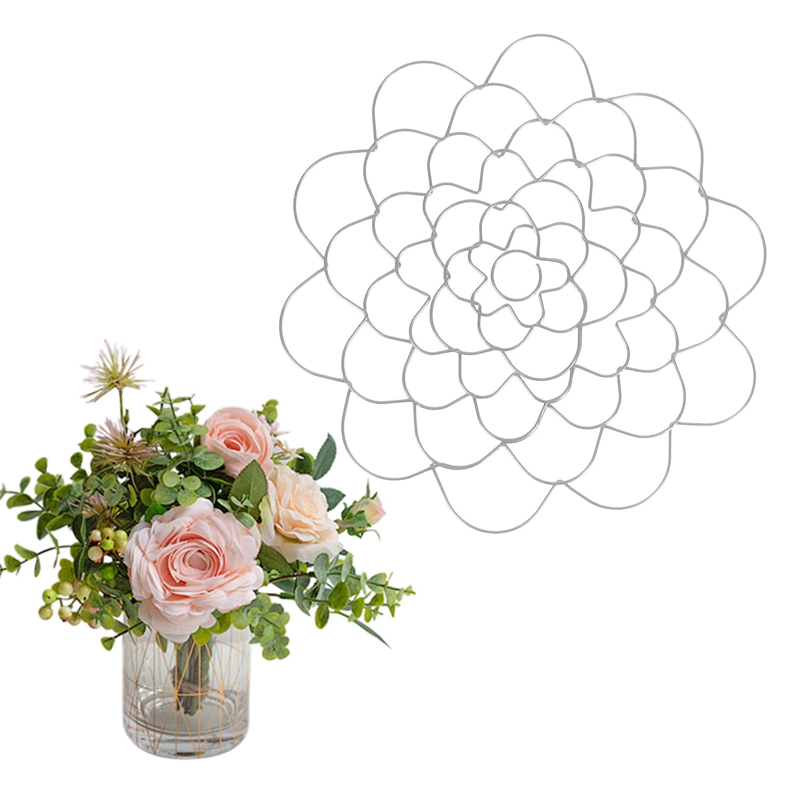 Floral Grid Organizer, 4"/5"/6" Stainless Steel Floral Grid Organizer ...