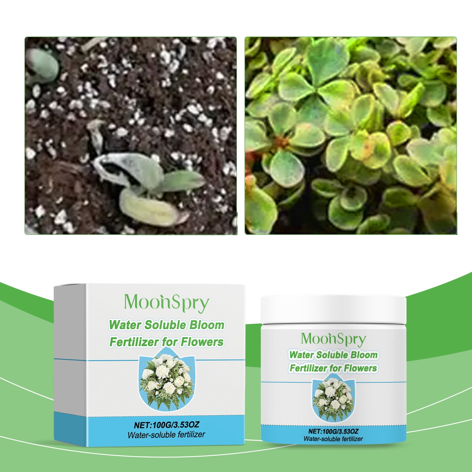 Floral Growth Booster, Complete Nutrient Formula, 20-20-20 NPK, Water ...