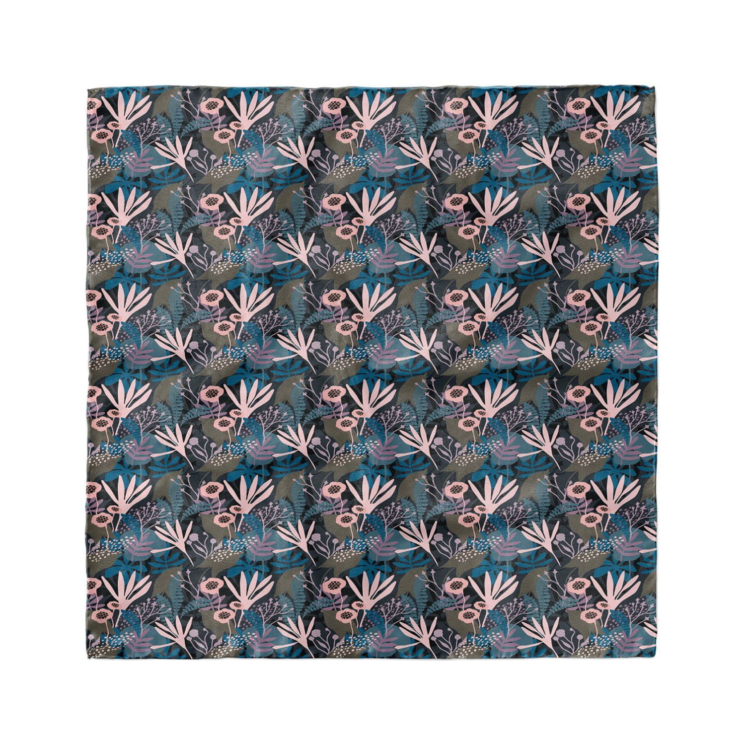 Floral Head Scarf, Abstract Tropical Nature, Head Wrap, 3 Sizes, by ...