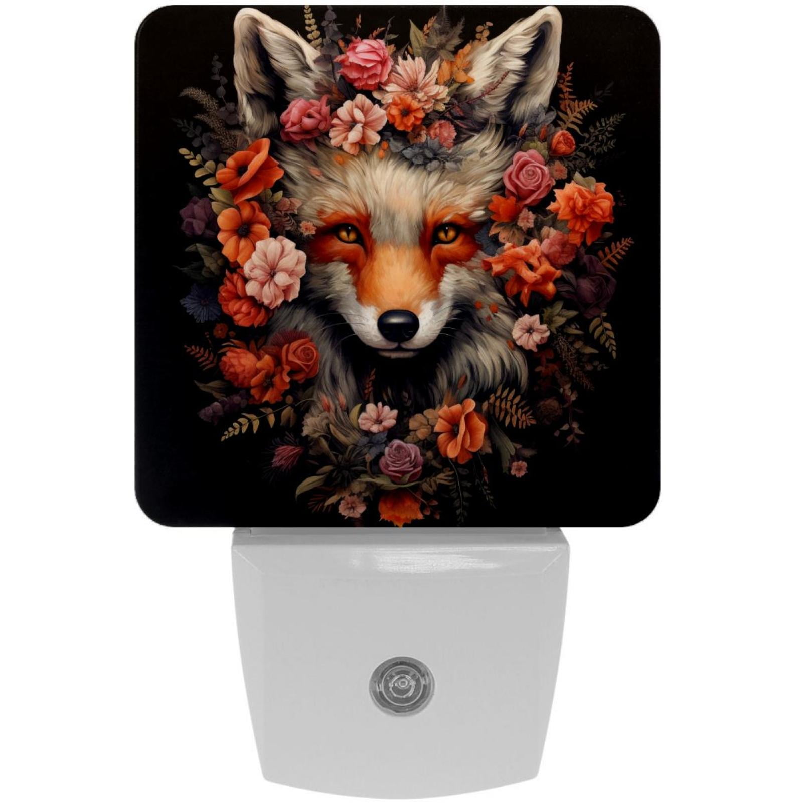 Floral LED Square Night Lights for a Bright and Stylish Ambiance ...