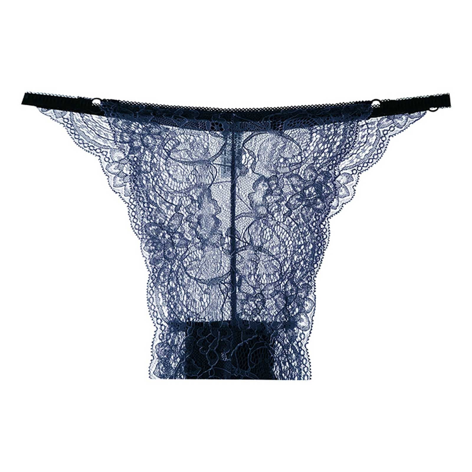 Floral Lace G-String Thong Women 2025 - Single Strap Seamless Low Waist ...