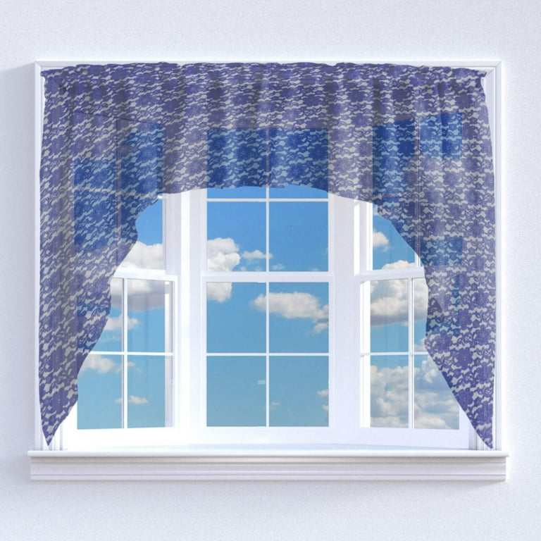 Lace Swag Valance Window Treatments