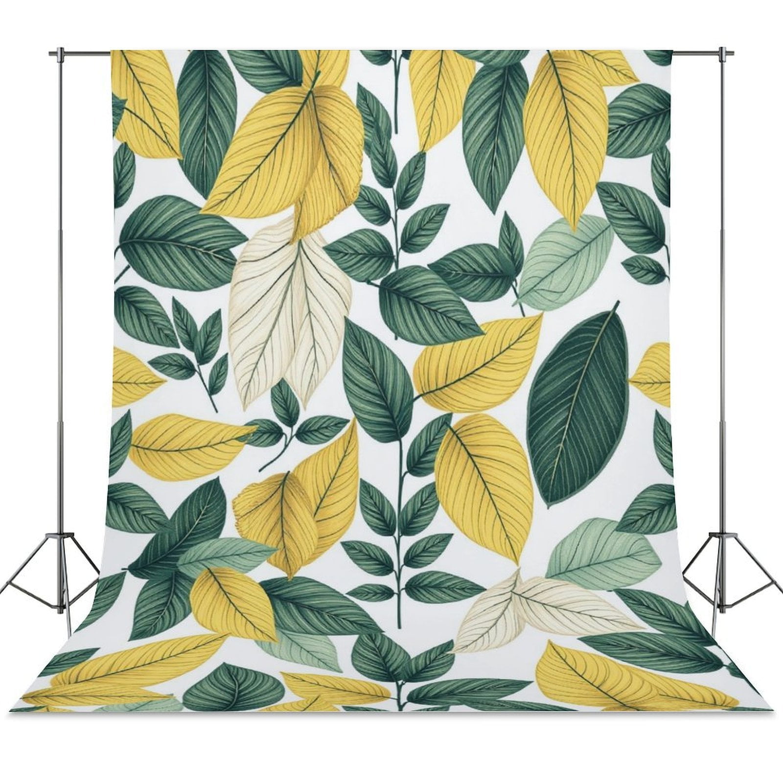 Floral Leaf Pattern Backdrop Baby Shower Newborn Portrait Girl Boy ...