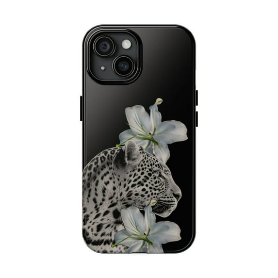 Floral Leopard Phone Case Bold Mixed Pattern Compatible with iPhone 11 ...