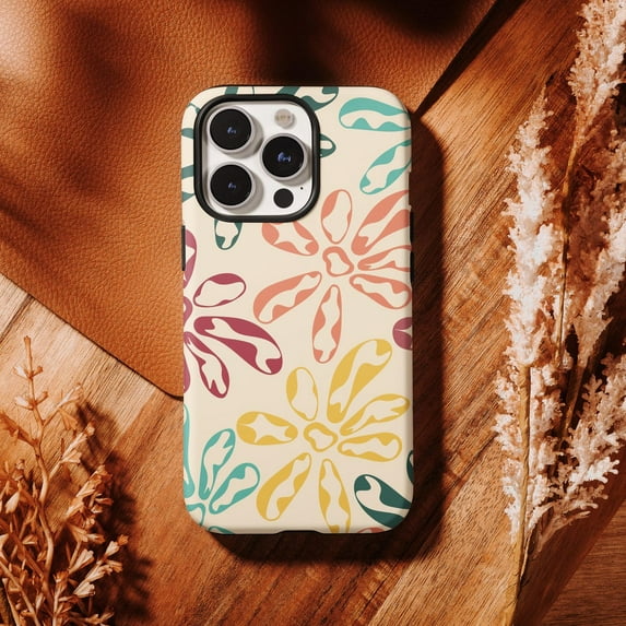 Floral Lily Scatter Compatible with iPhone 11 12 13 14 15 16 17 Pro Max ...