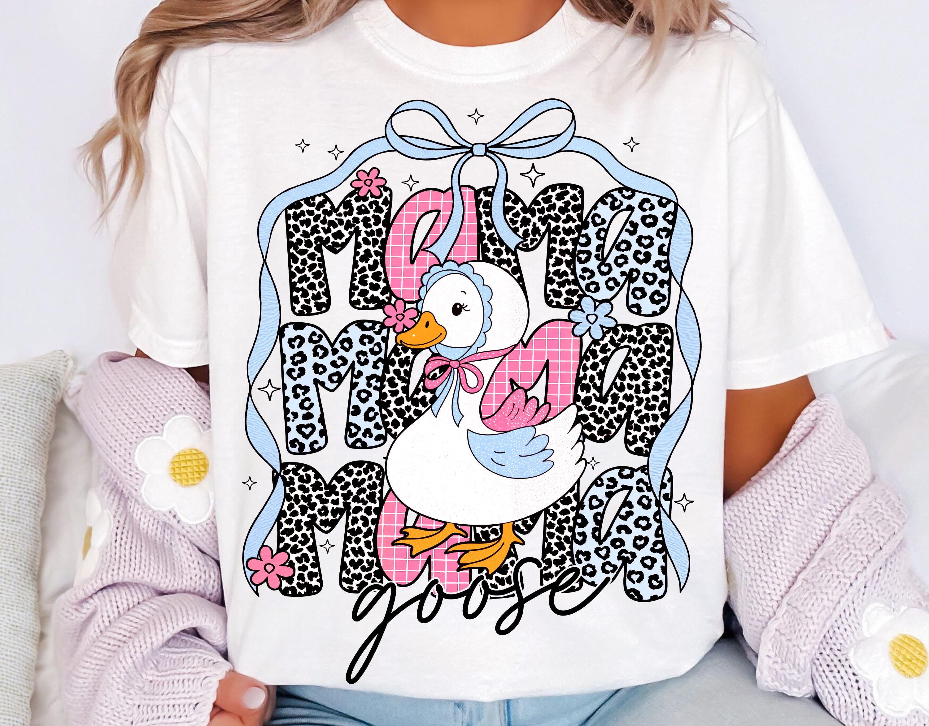 Floral Mama Goose Png, Mama Goose Png, Mothers Day Png Shirt, Floral ...